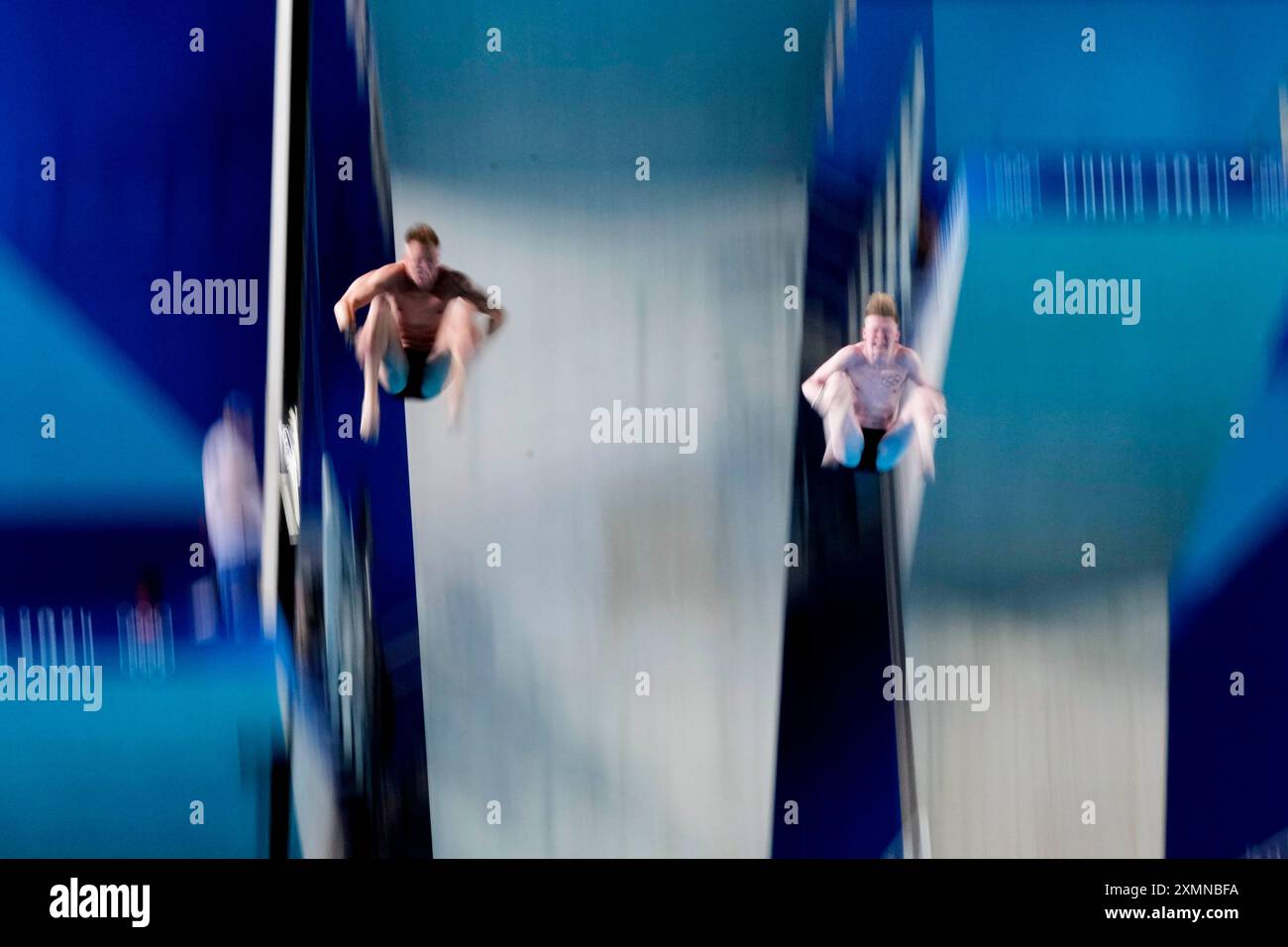 Germany's Timo Barthel and Jaden Shiloh Eikermann Gregorchuk compete in ...