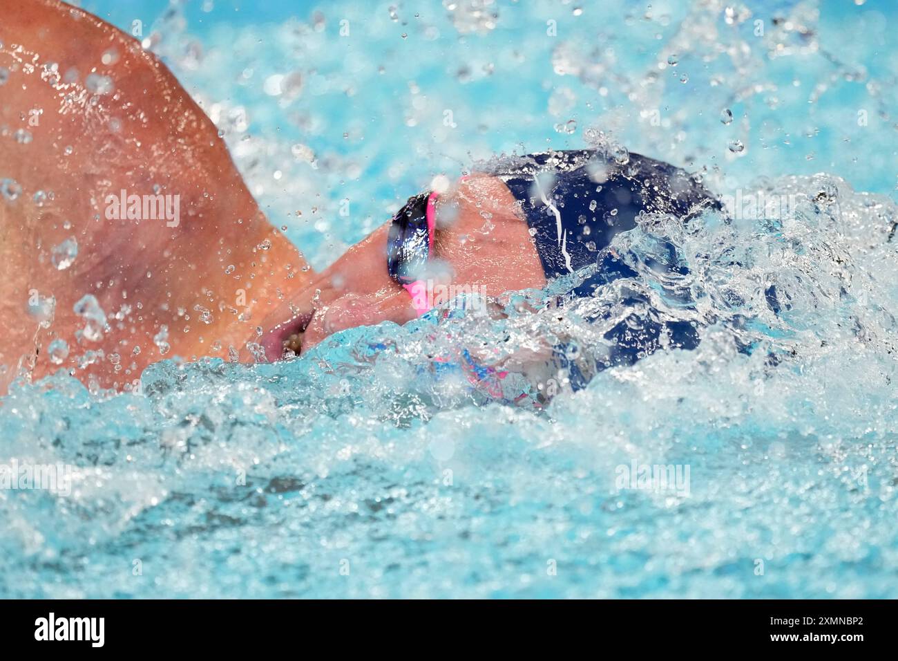 David Aubry, of France, competes during a heat in the men's 800-meter ...
