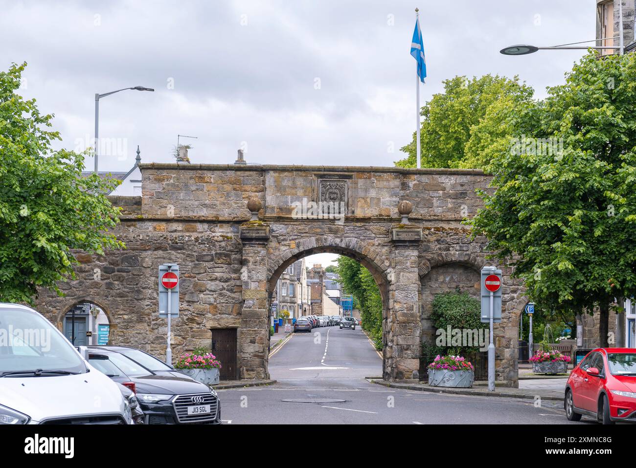 St Andrews, Scotland, UK - July 13, 2024 :Iconic architecture and West ...