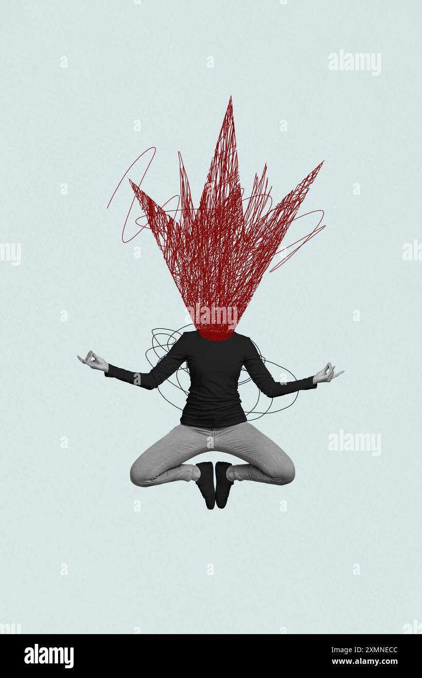 Young lady practicing fly yoga hi-res stock photography and images - Alamy