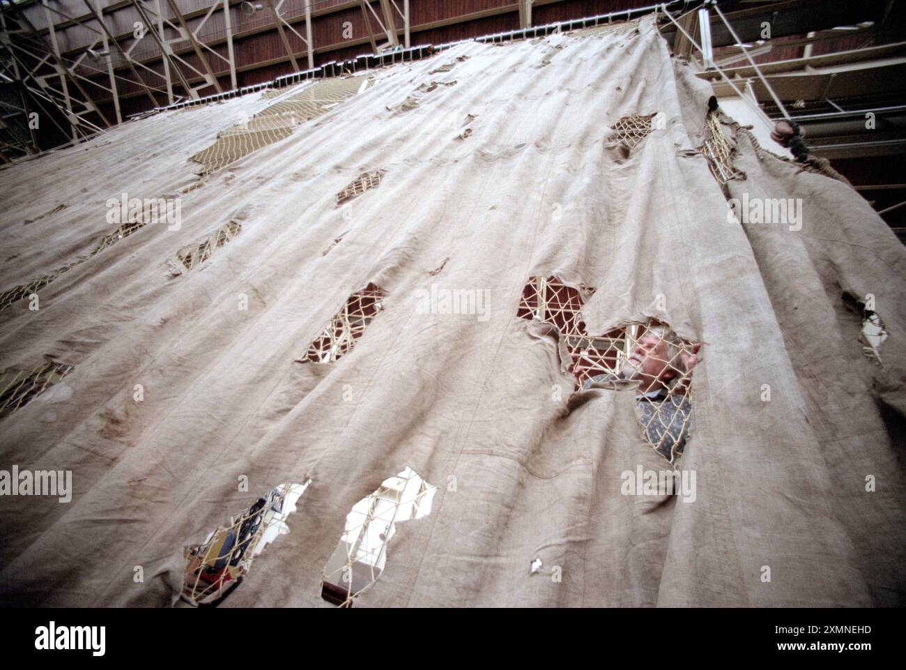 HMS Victory old sail ? Picture by Roger Bamber Stock Photo - Alamy