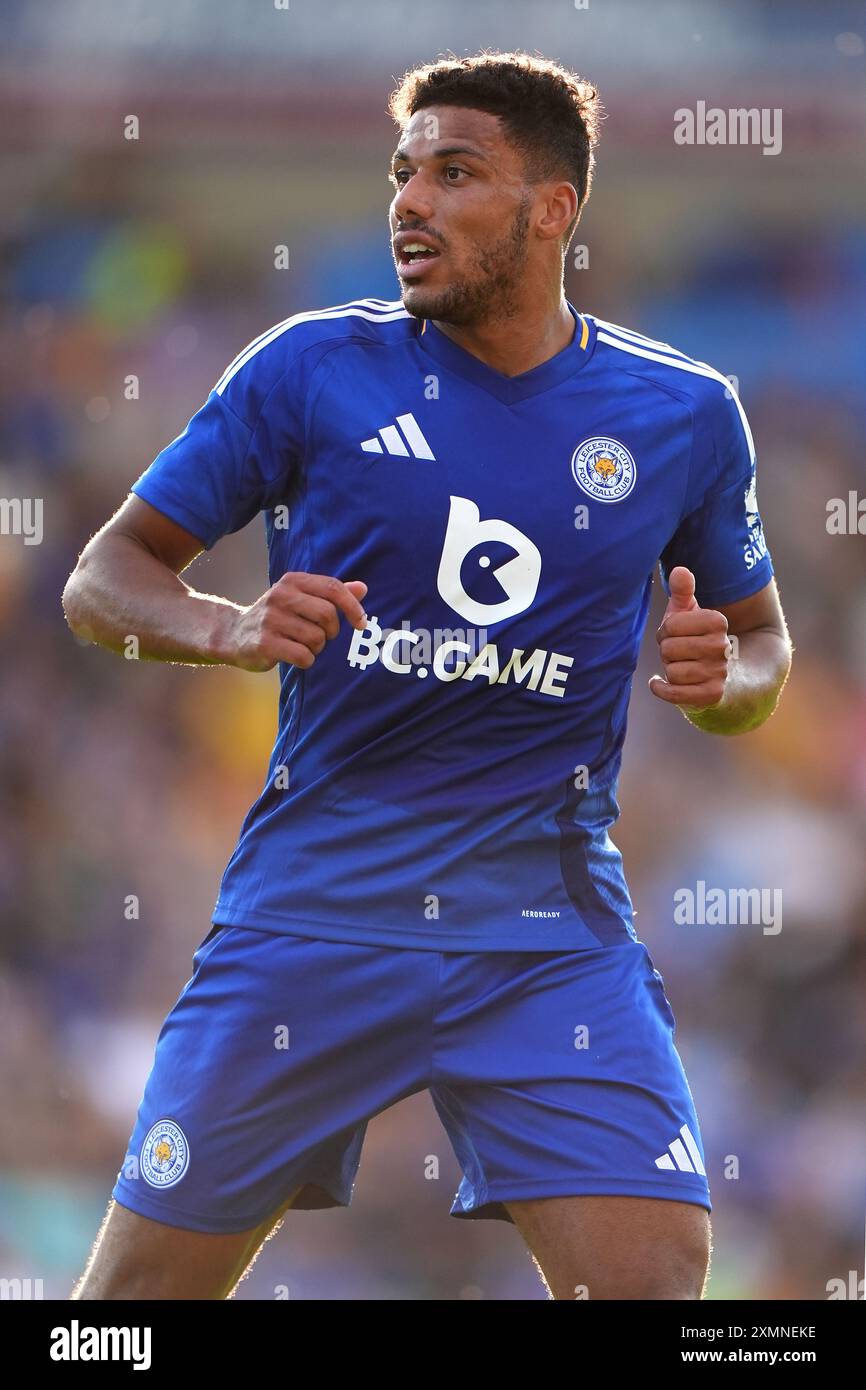 Leicester City's James Justin during the pre-season friendly match at ...