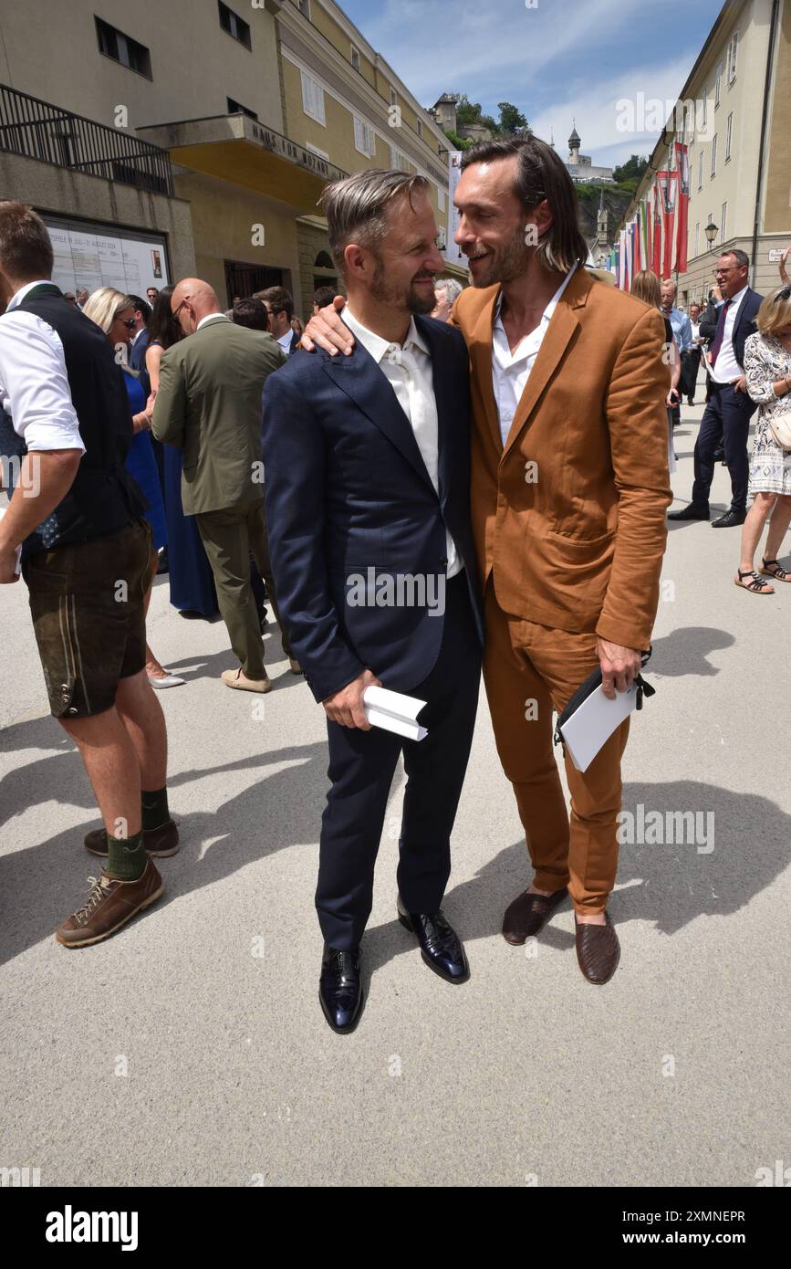 Philipp Hochmair, Christoph Luser, Jedermann und Guter Gesell, Festakt ...