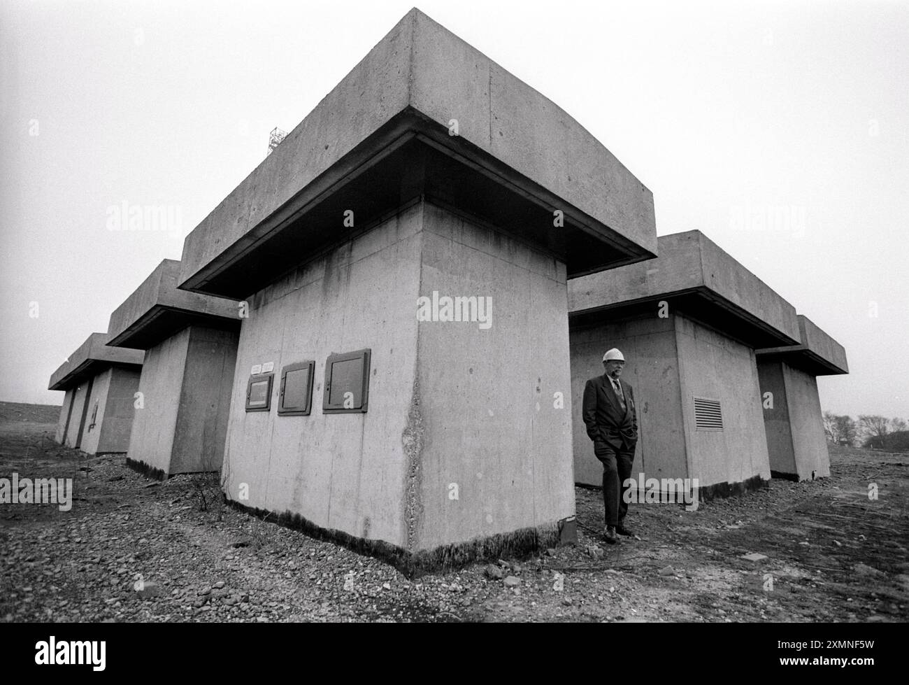 Nuclear Bunkers?? 18 February 1994 Picture by Roger Bamber Stock Photo ...
