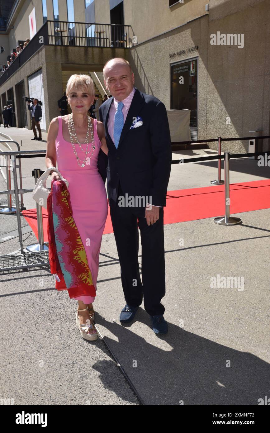 Claudia Gugger Bessinger, Gatte Günther Bessinger, Festakt, Eröffnung ...