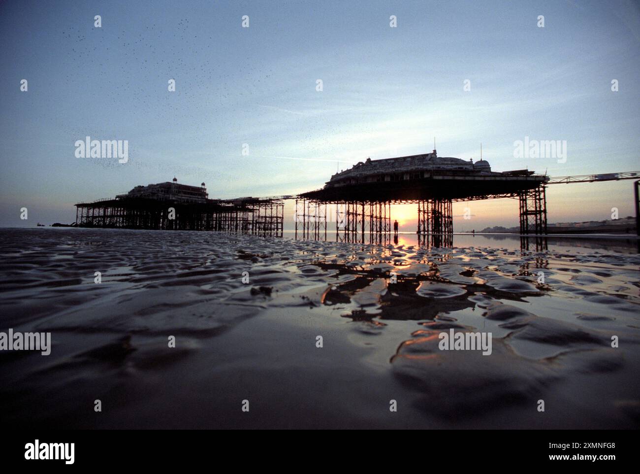 West pier , Brighton ? Picture by Roger Bamber Stock Photo - Alamy