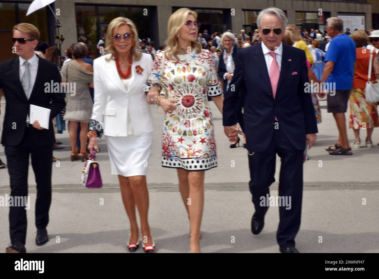 Renate Thyssen Henne, Gabriele Prinzessin zu Leiningen, Wolfgang ...