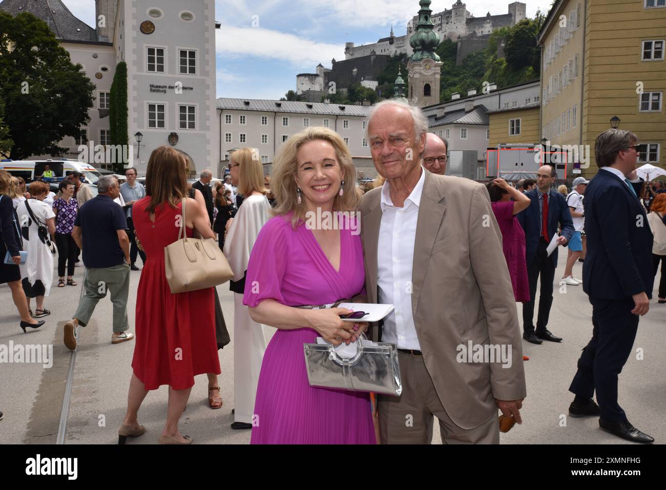Sarah Wedl Wilson, Leopold Wedl sen., Festakt, Eröffnung Salzburger ...