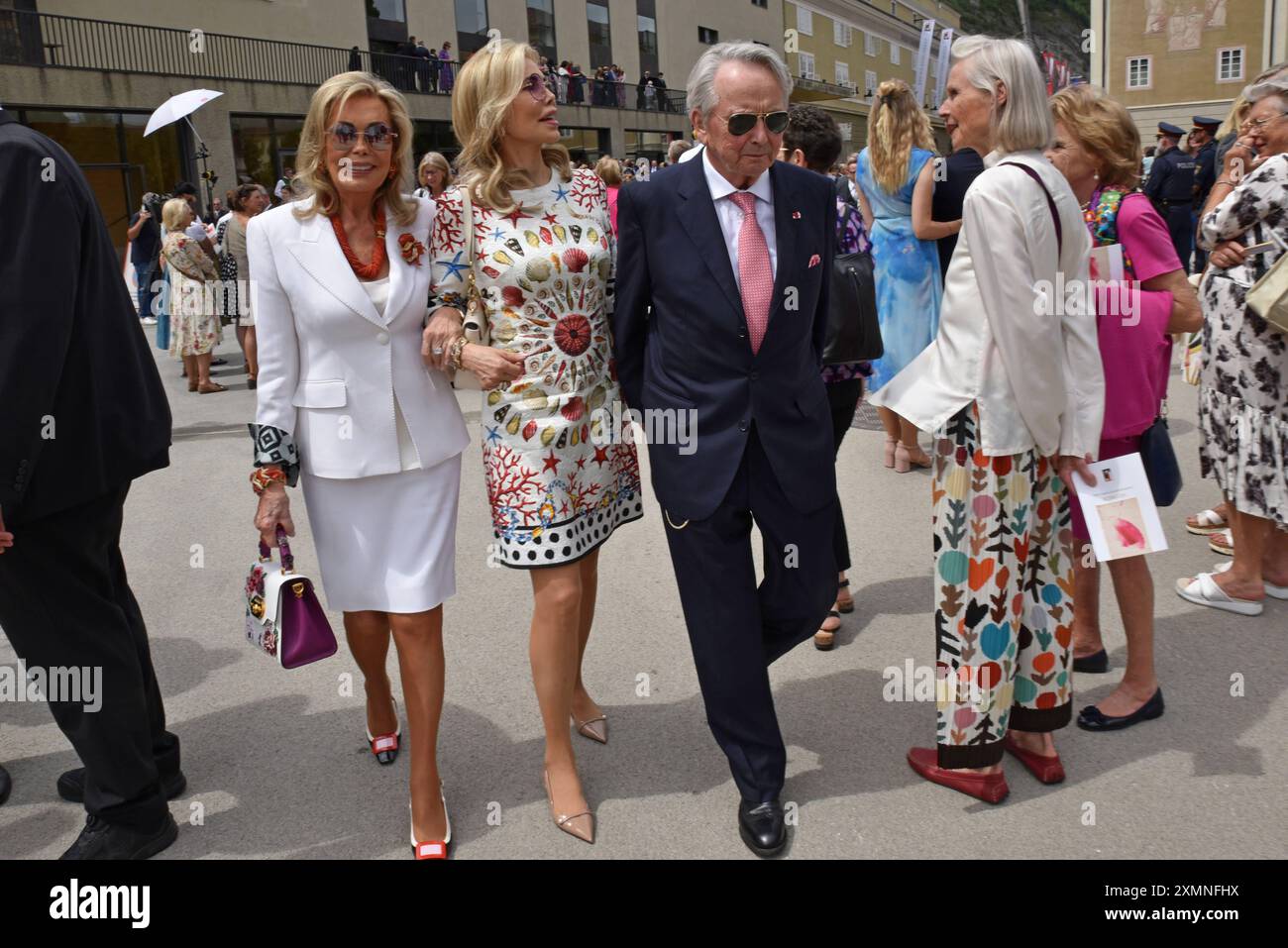 Renate Thyssen Henne, Gabriele Prinzessin zu Leiningen, Wolfgang ...
