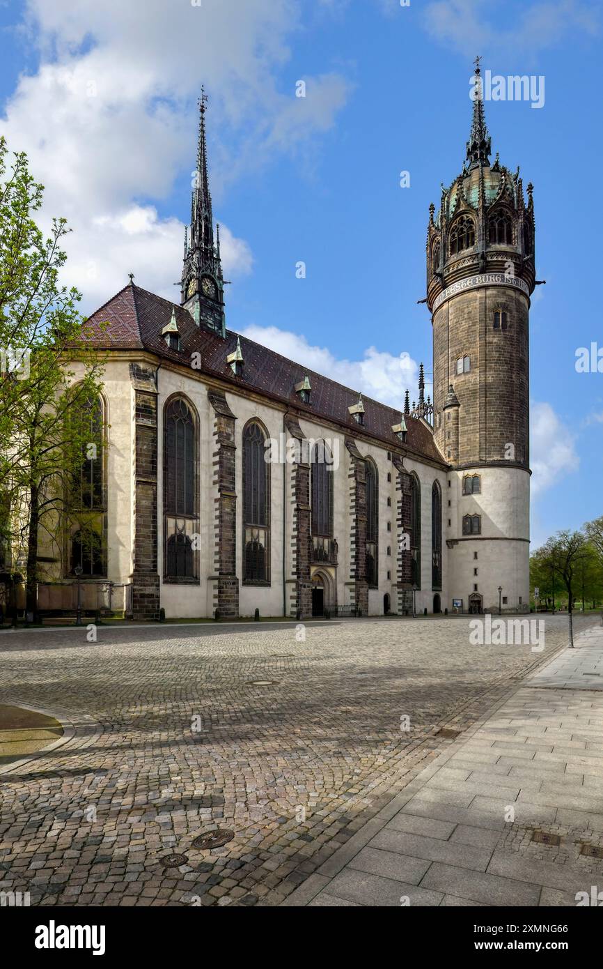 Wittenberg castle church hi-res stock photography and images - Alamy