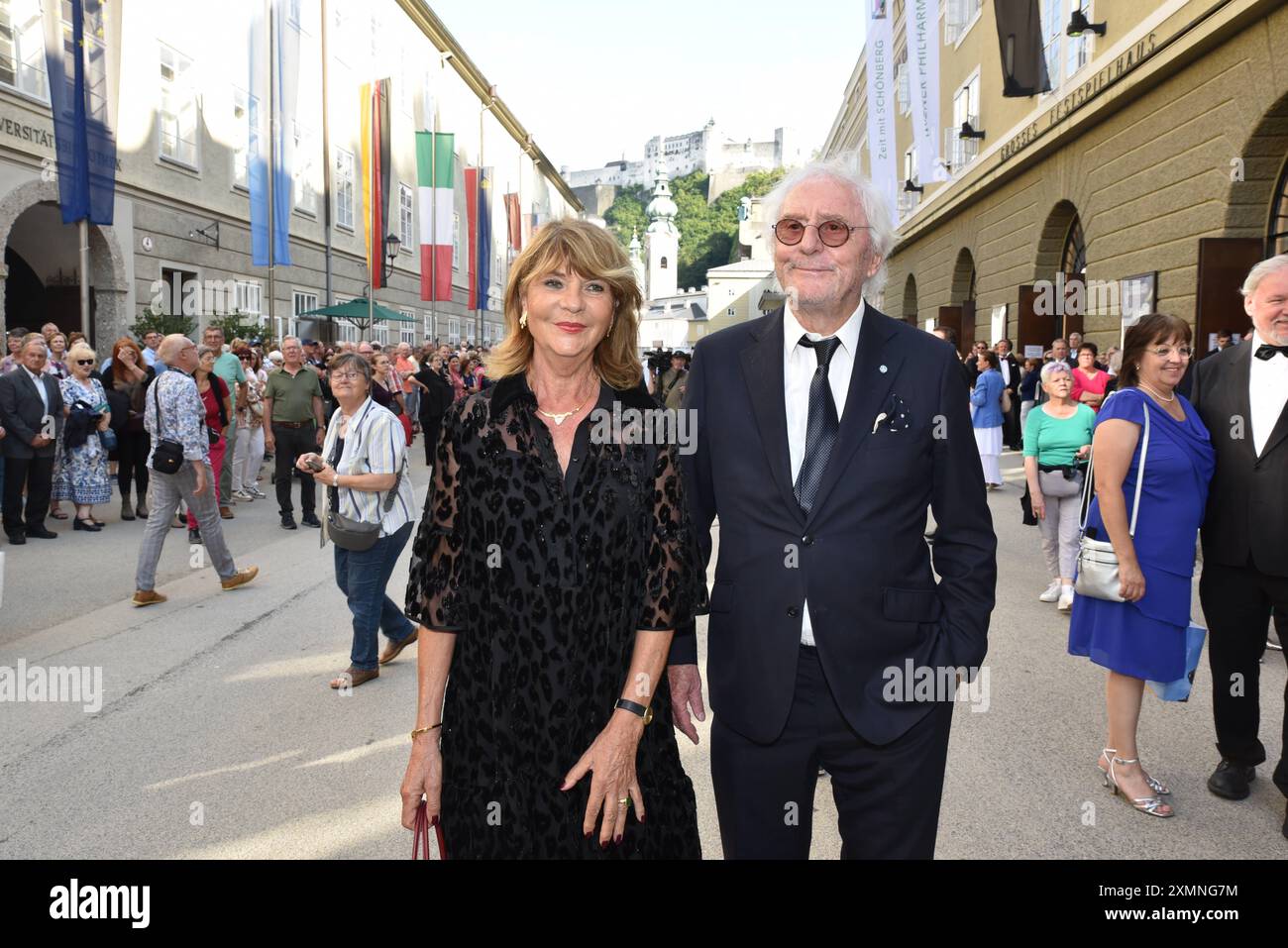 Günther Maria Halmer, Gattin Claudia, Don Giovanni, Premiere, 2024 ...