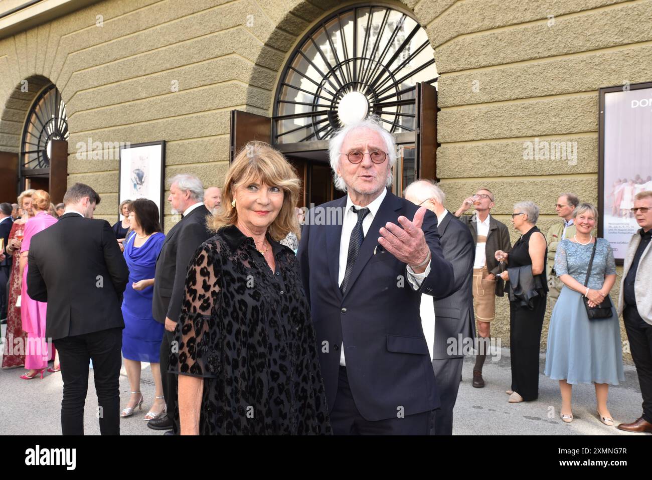 Günther Maria Halmer, Gattin Claudia, Don Giovanni, Premiere, 2024 ...