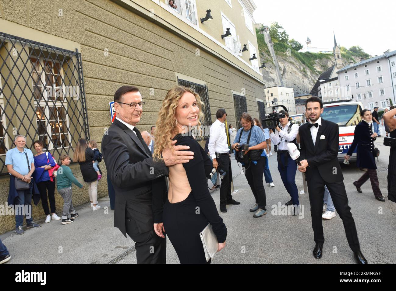 Katja Burkard, Hans Mahr, Don Giovanni, Premiere, 2024, Salzburger Festspiele, Manfred Siebinger ...