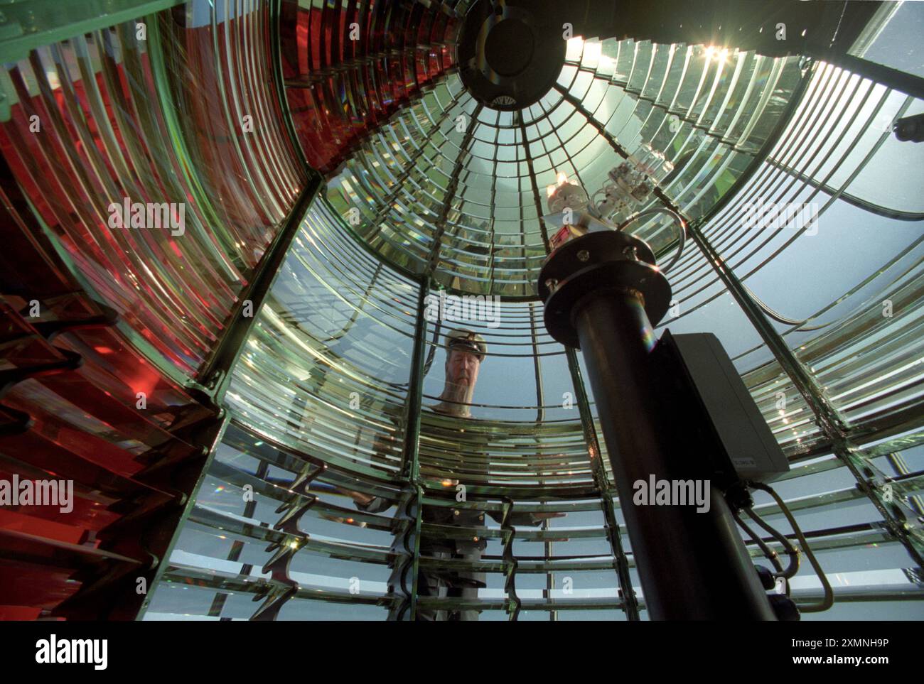 Lighthouse keeper Dermot Cronin looks through the lens of Britain's ...