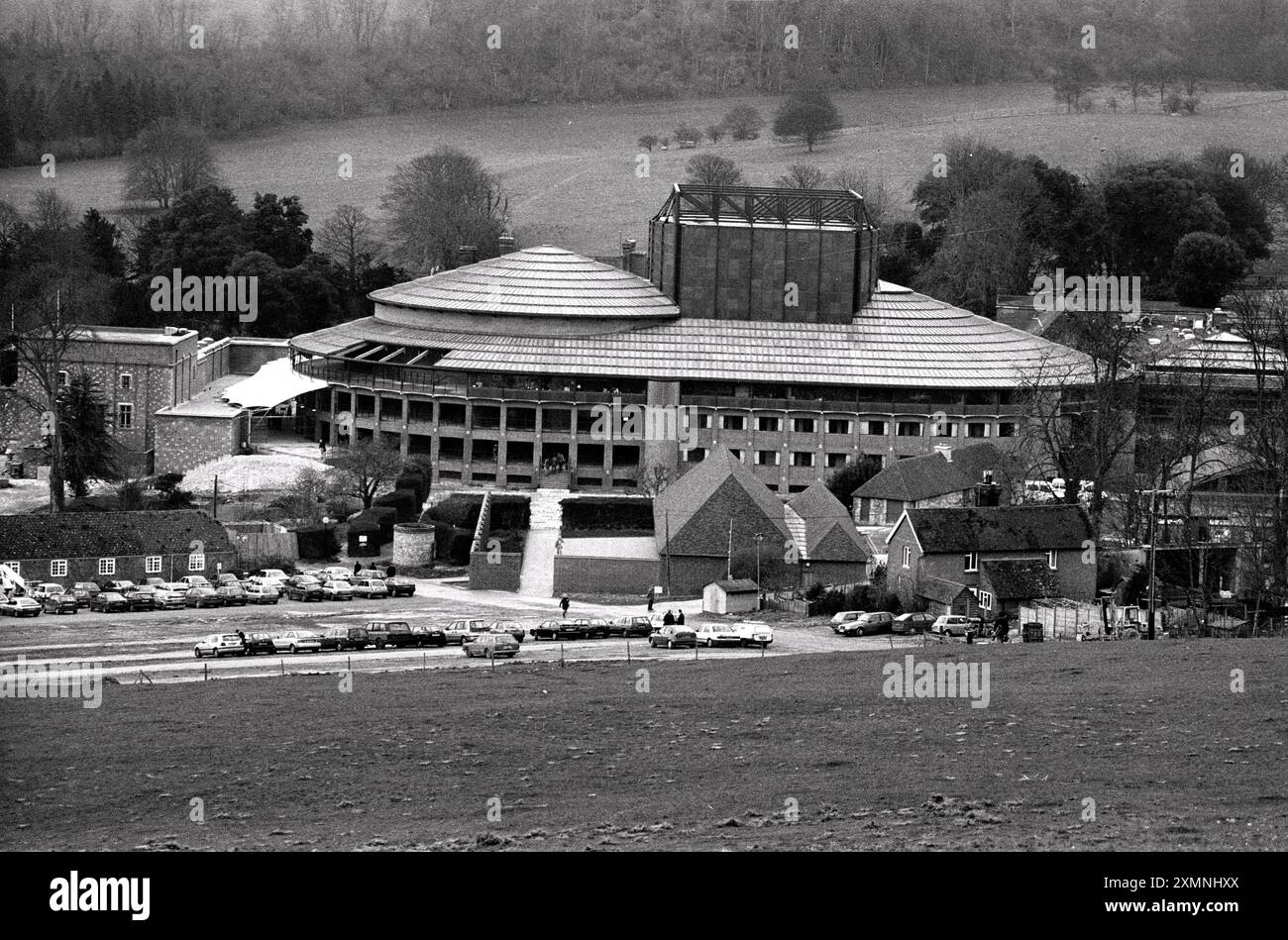 The new Glyndebourne Opera House. It cost £33 million and work began ...