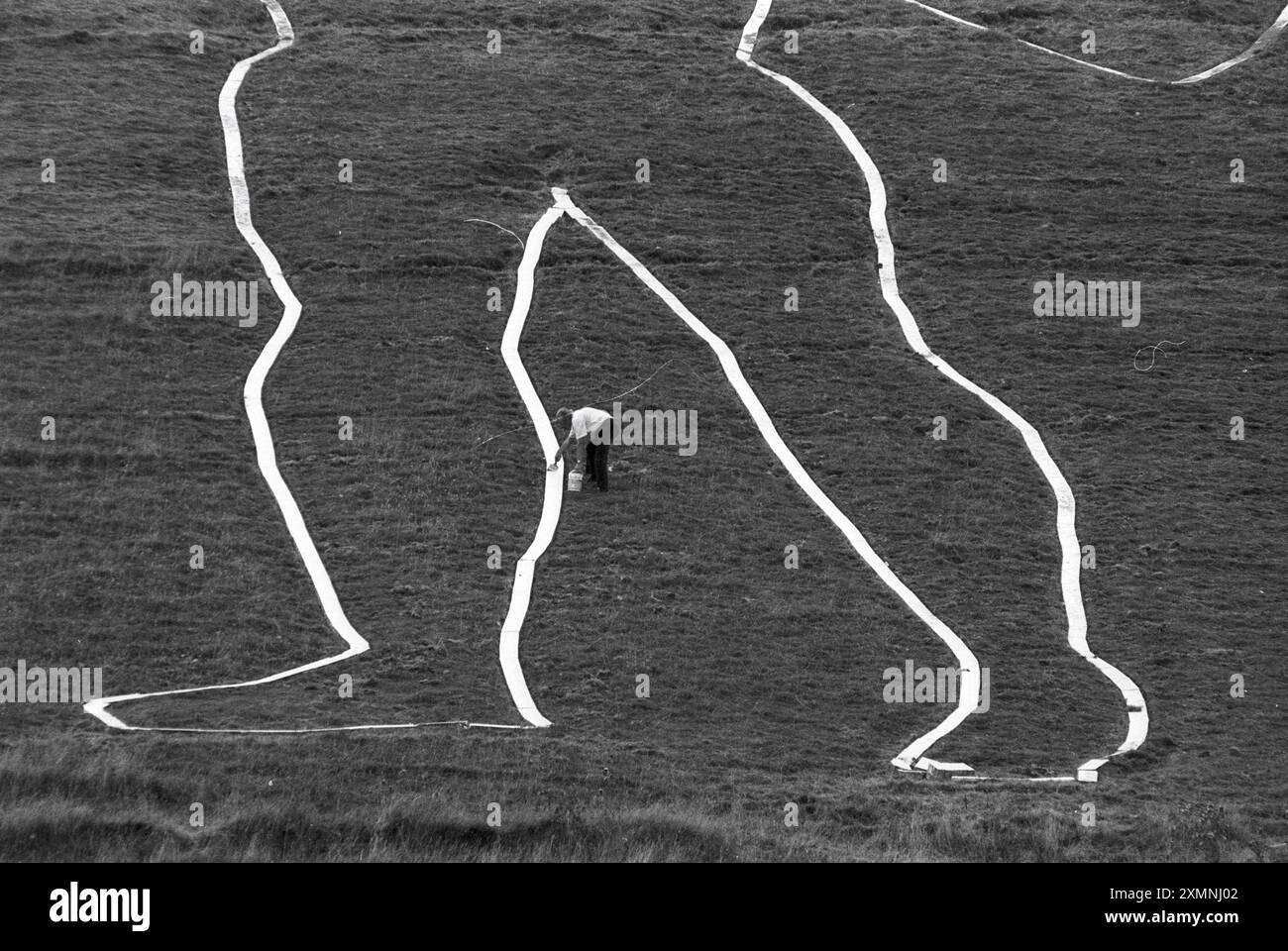 The Long Man of Wilmington 6 September 1993 Picture by Roger Bamber ...