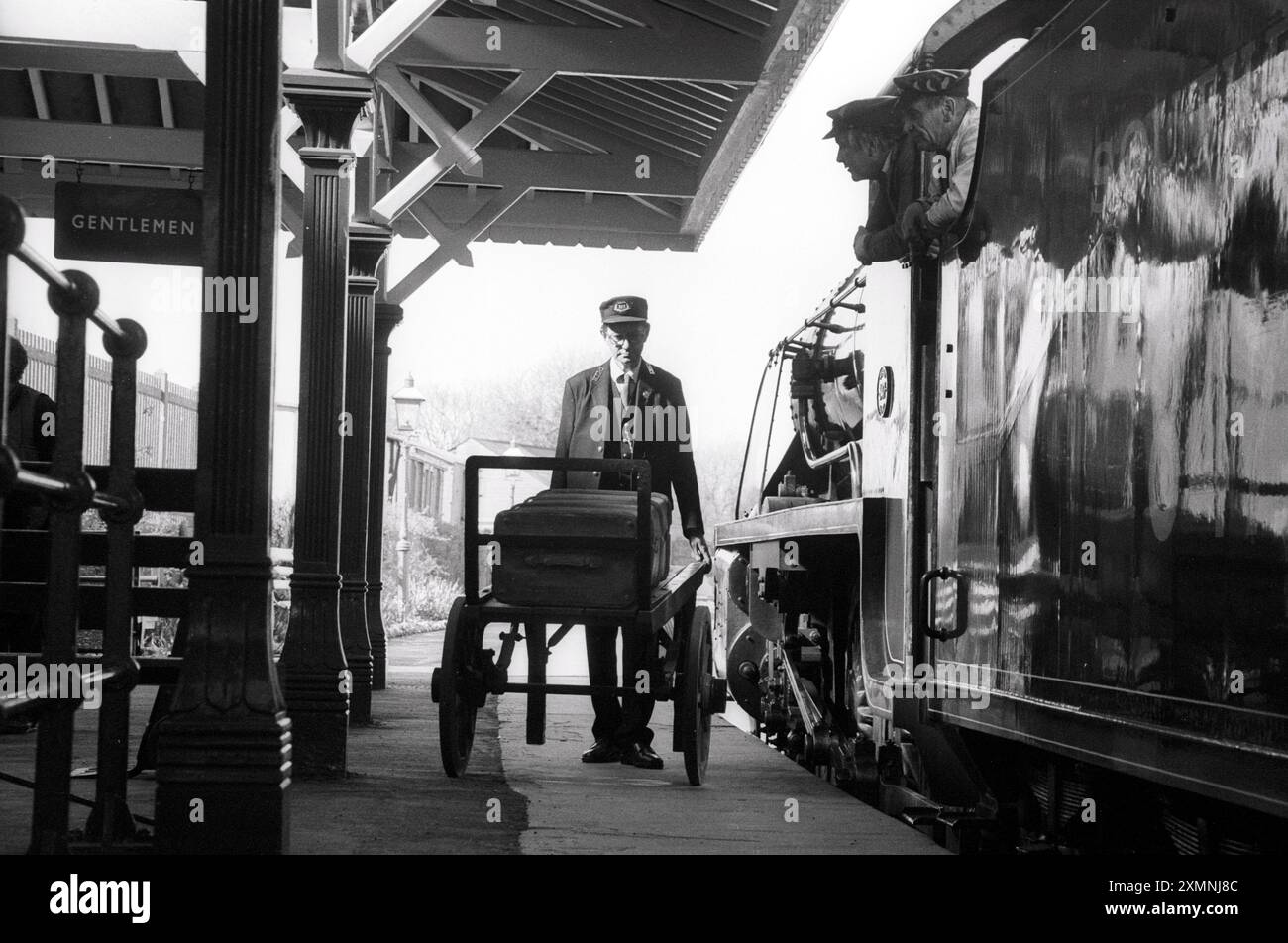 Kingscote station opens on Bluebell Railway 22 April 1994 Picture by ...