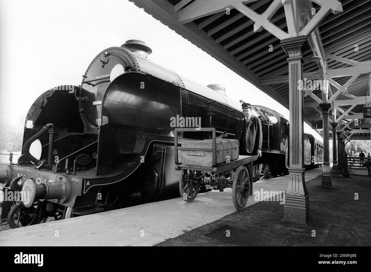 Kingscote station opens on Bluebell Railway 22 April 1994 Picture by ...