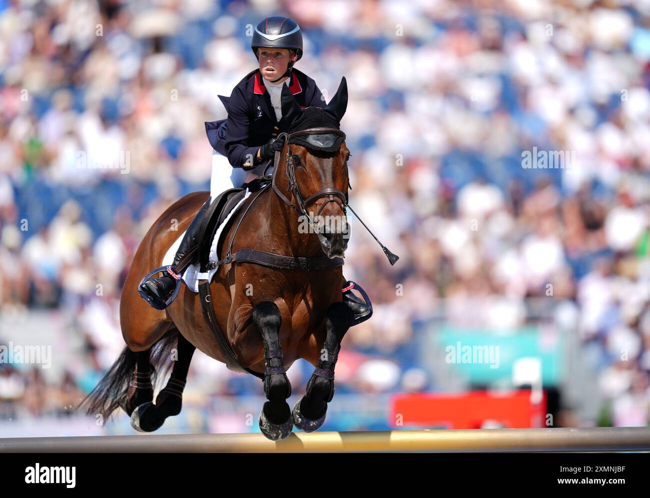 Great Britain's Rosalind Canter aboard Lordships Graffalo during the ...