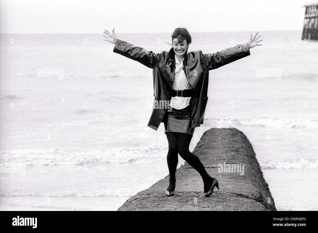 Louise Rennison author and comedian performing at Laughing Gas ...