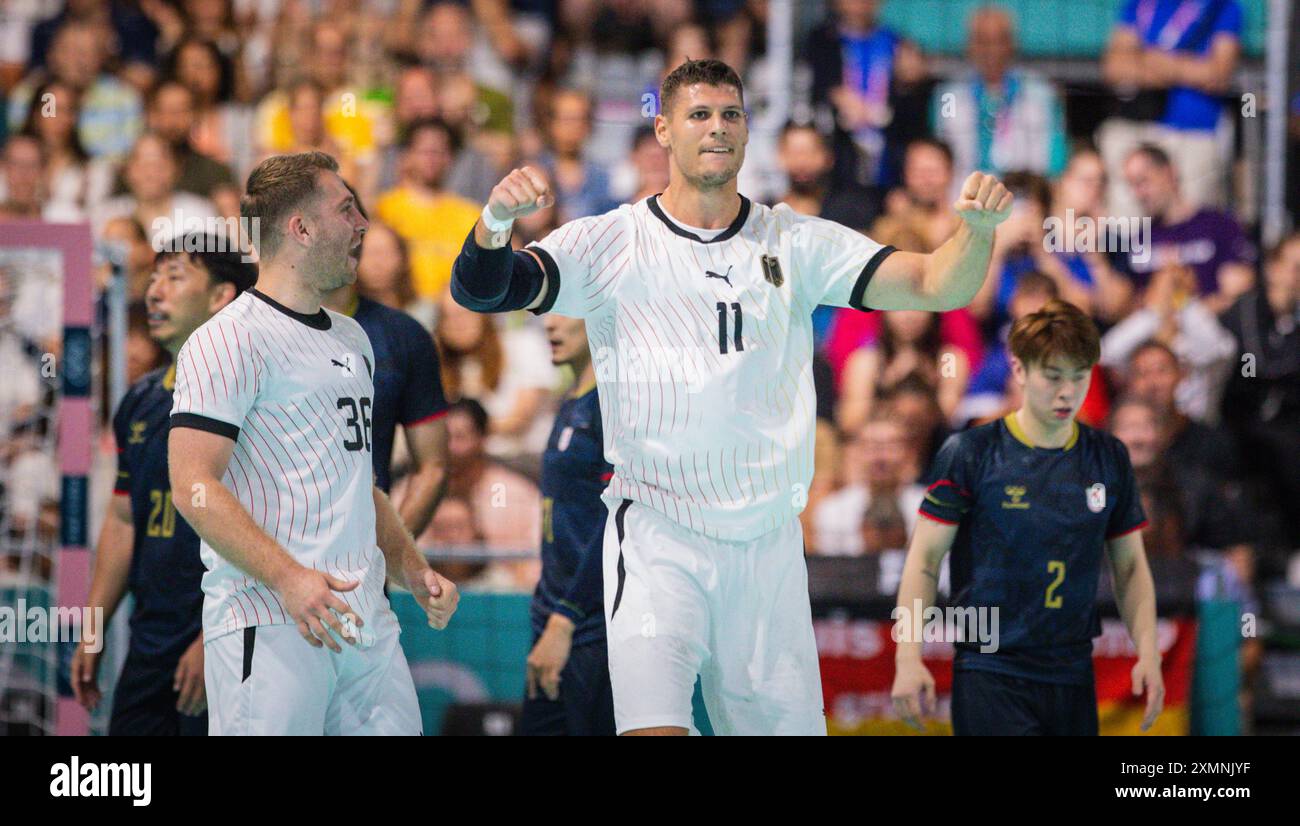 Paris, France. 29th Jul 2024. Lukas Mertens (GER) Sebastian Heymann ...