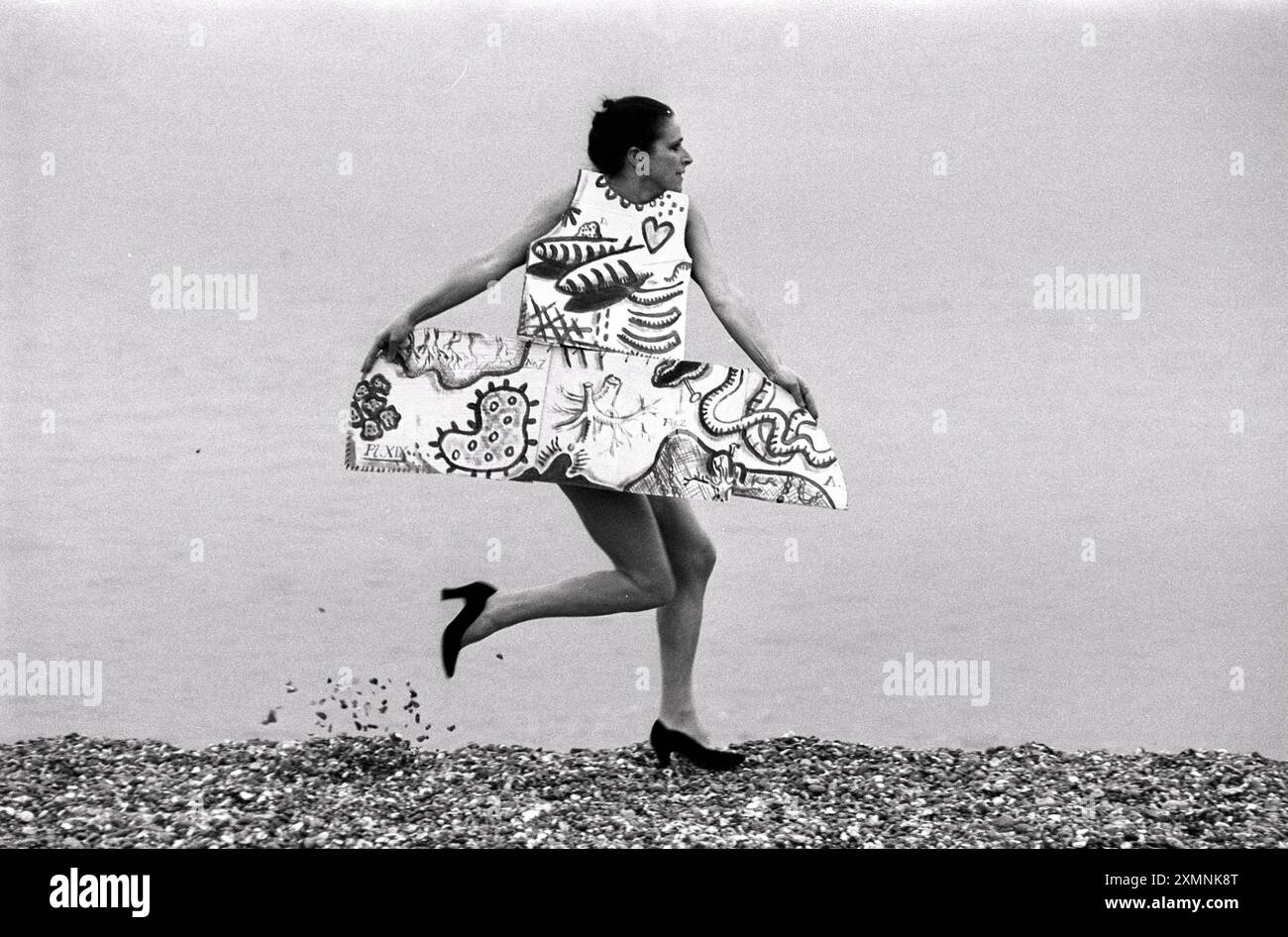 Liz Aggis Flat Frock ? Picture by Roger Bamber Stock Photo - Alamy