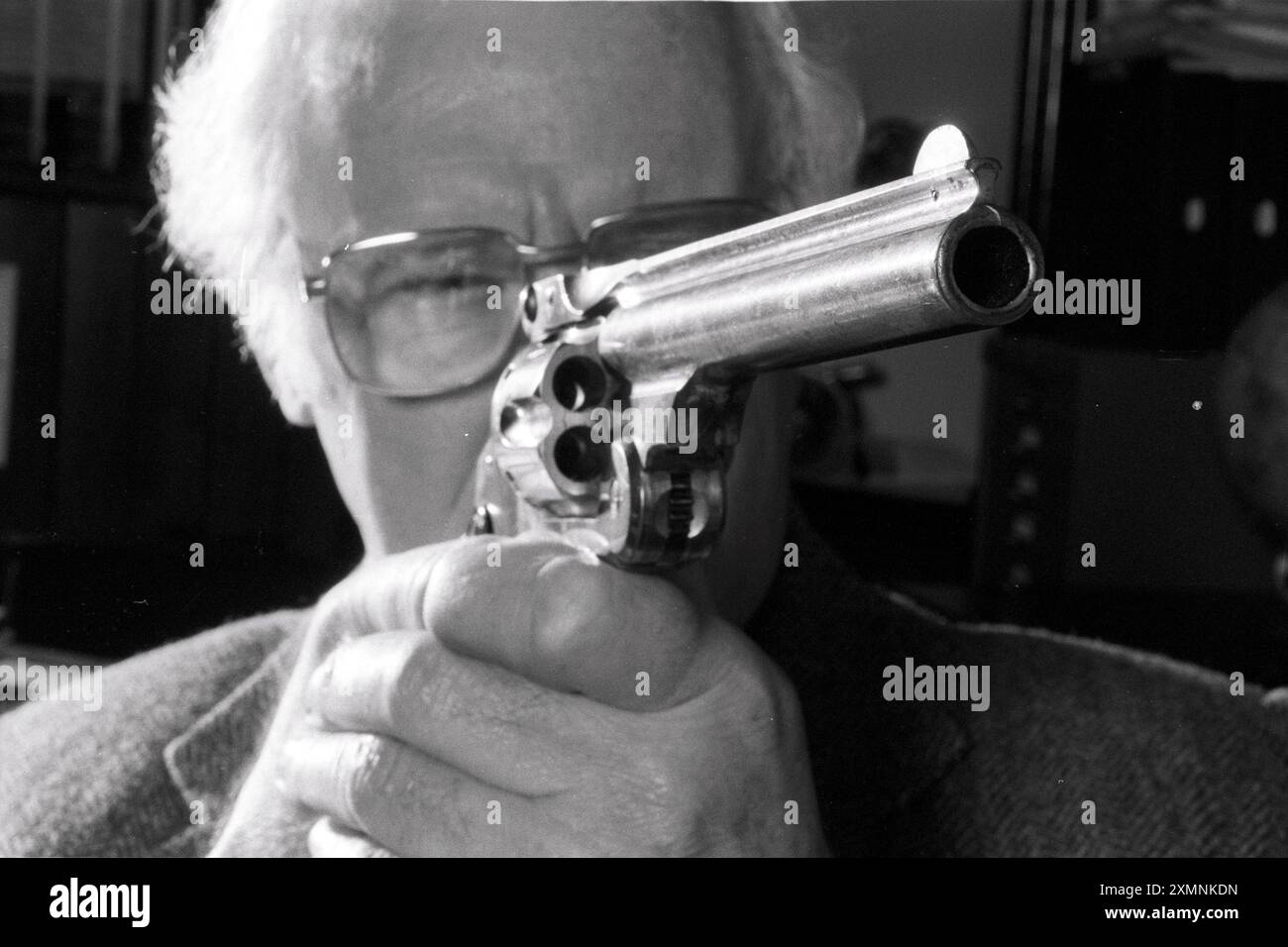 The Gun that killed Jesse James ? Picture by Roger Bamber Stock Photo ...