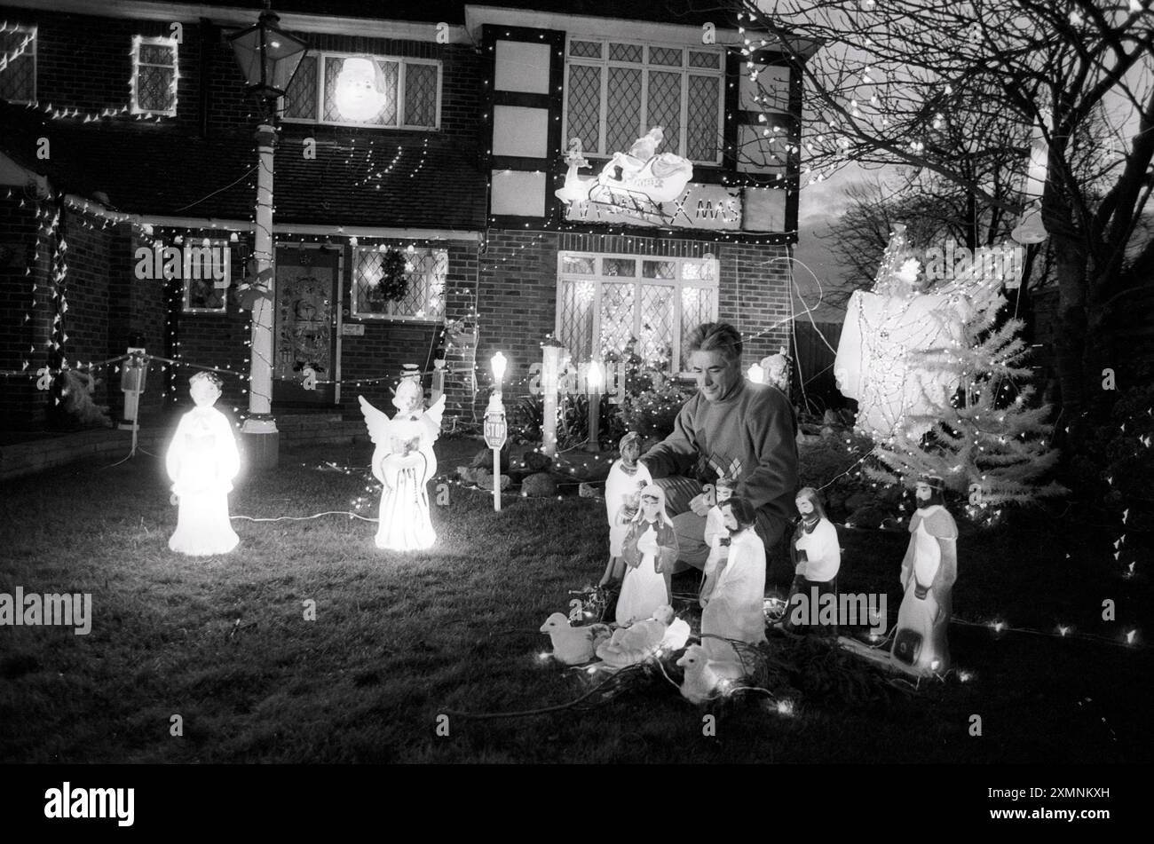 1990s christmas tree hi-res stock photography and images - Alamy