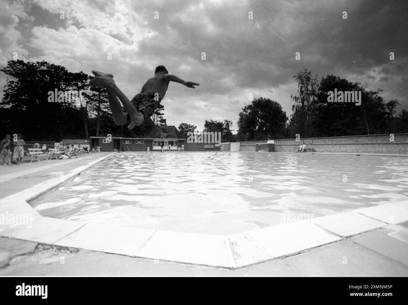 Oldest Swimming Pool - Pells Pool , Lewes 7 August 1990 Picture by ...