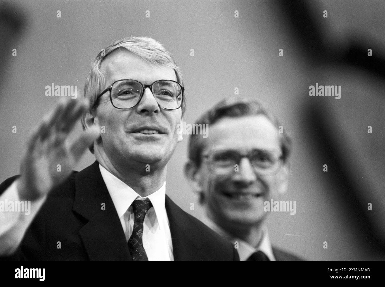 Prime Minister John Major at the Conservative Party Conference in ...