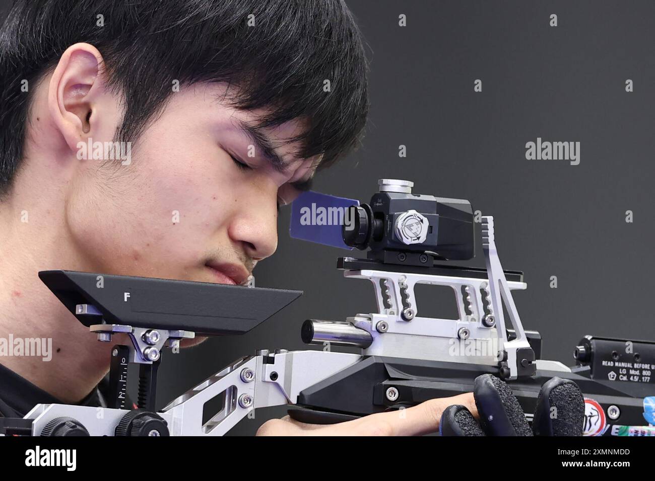 Chateauroux, France. 29th July, 2024. Sheng Lihao of China competes ...