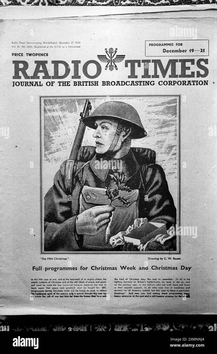 Radio times 1940s hi-res stock photography and images - Alamy