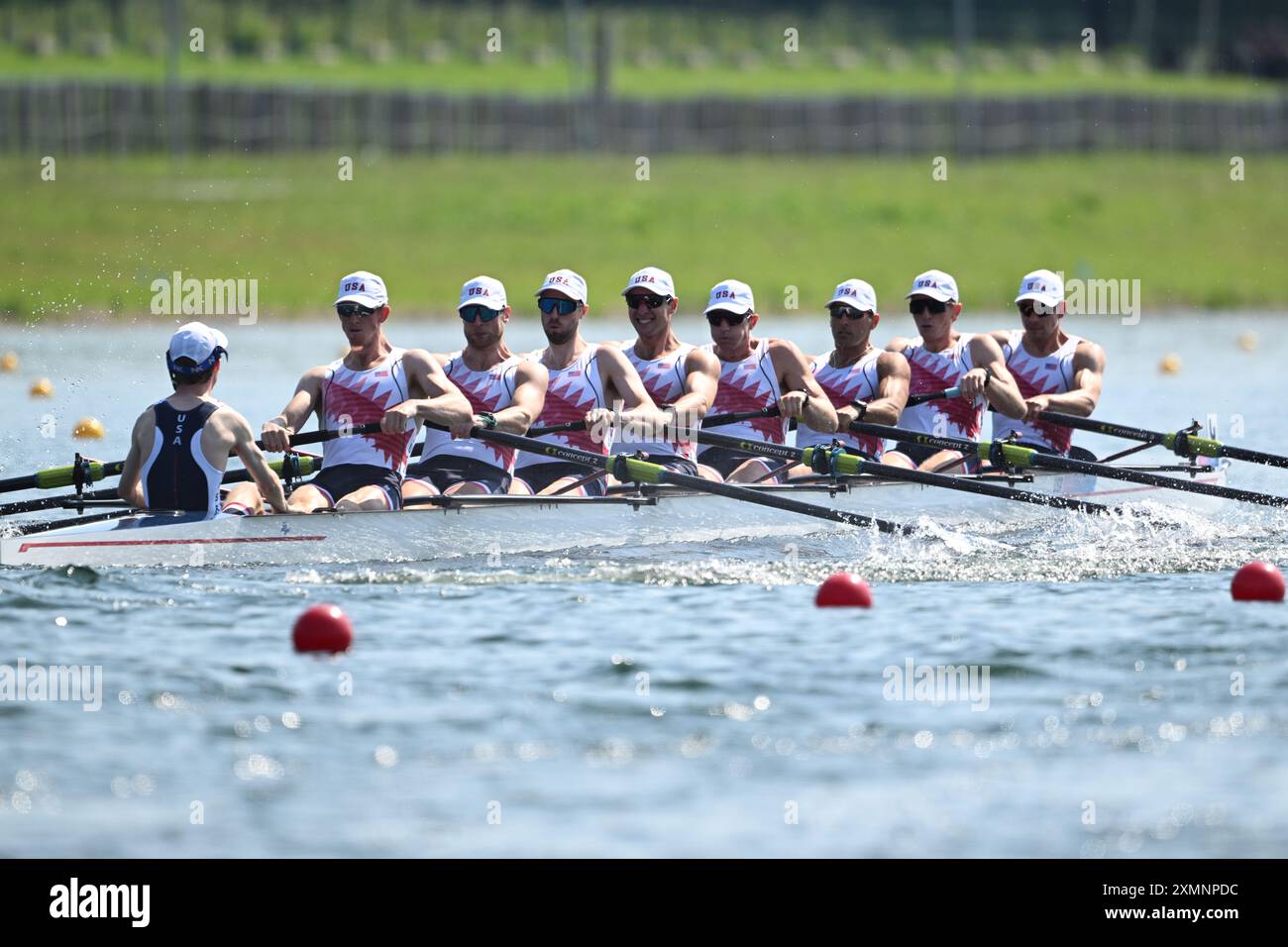 Vaires Sur Marne, France. 29th July, 2024. Olympics, Paris 2024, rowing ...