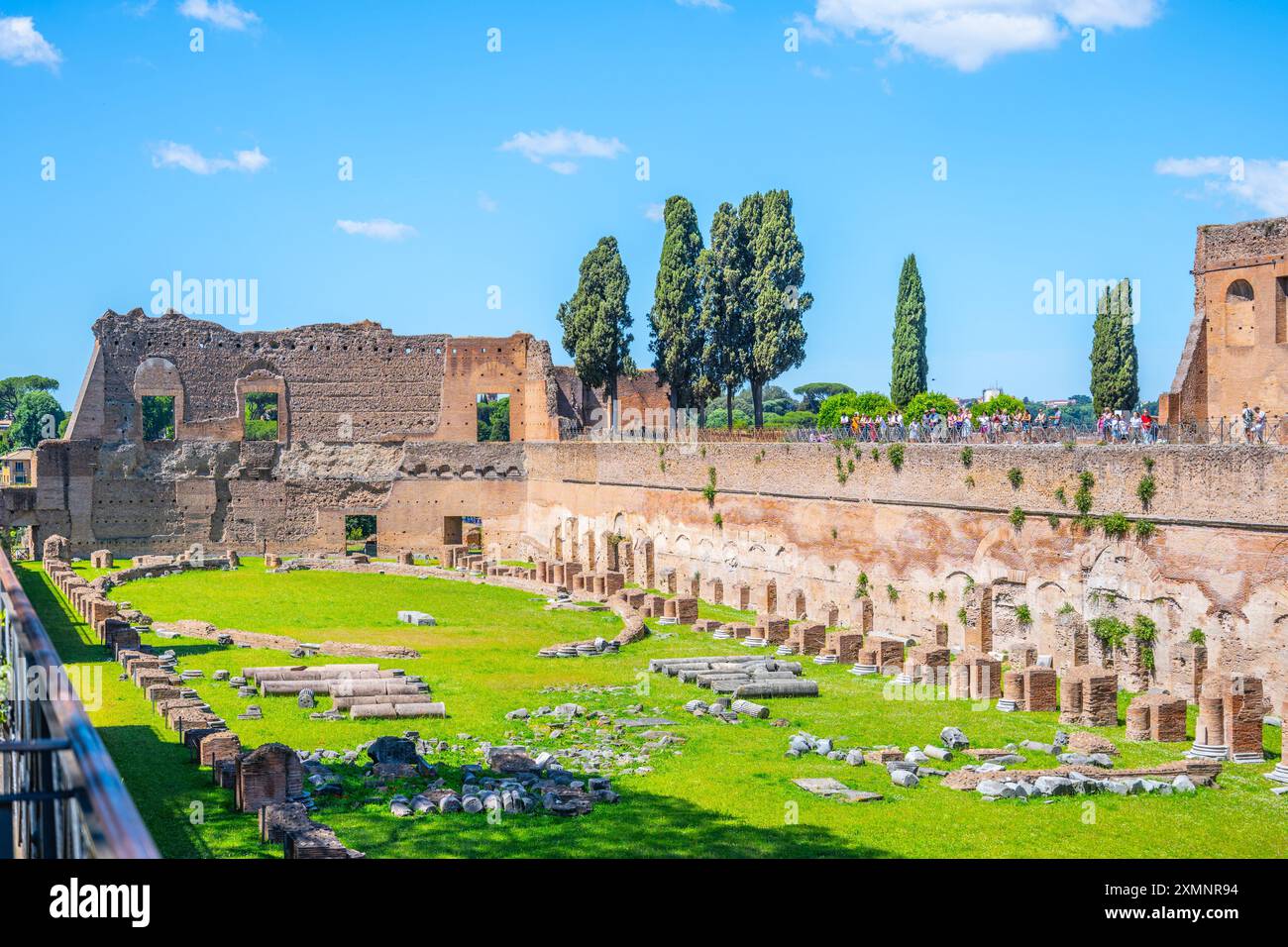 Overgrown stadium ancient roman hi-res stock photography and images - Alamy