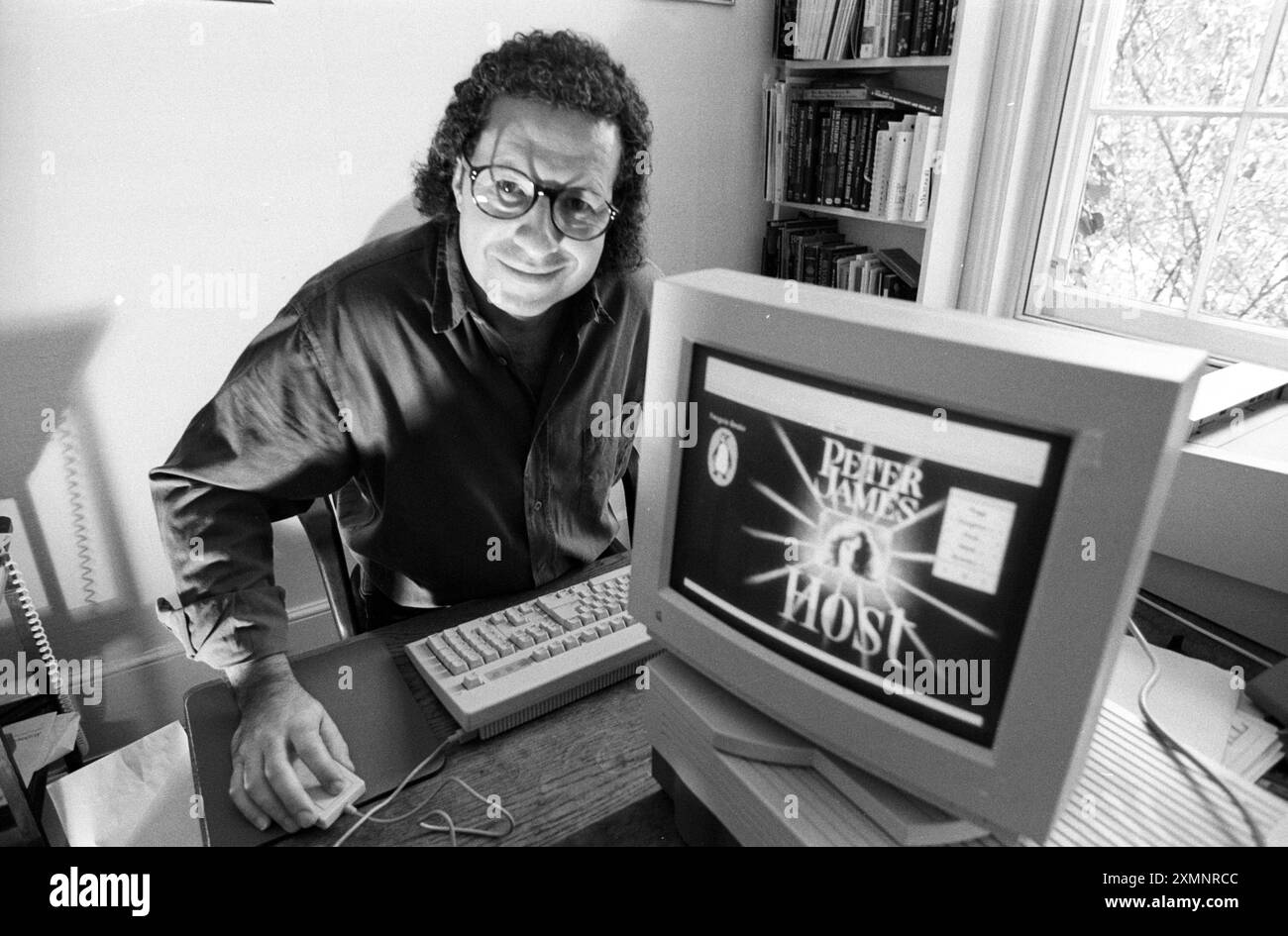 Horror writer Peter James 25 October 1994 Picture by Roger Bzamber ...