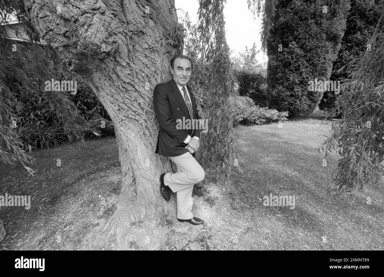 Cricketer John Edrich 23 May 1995 Picture by Roger Bamber Stock Photo ...