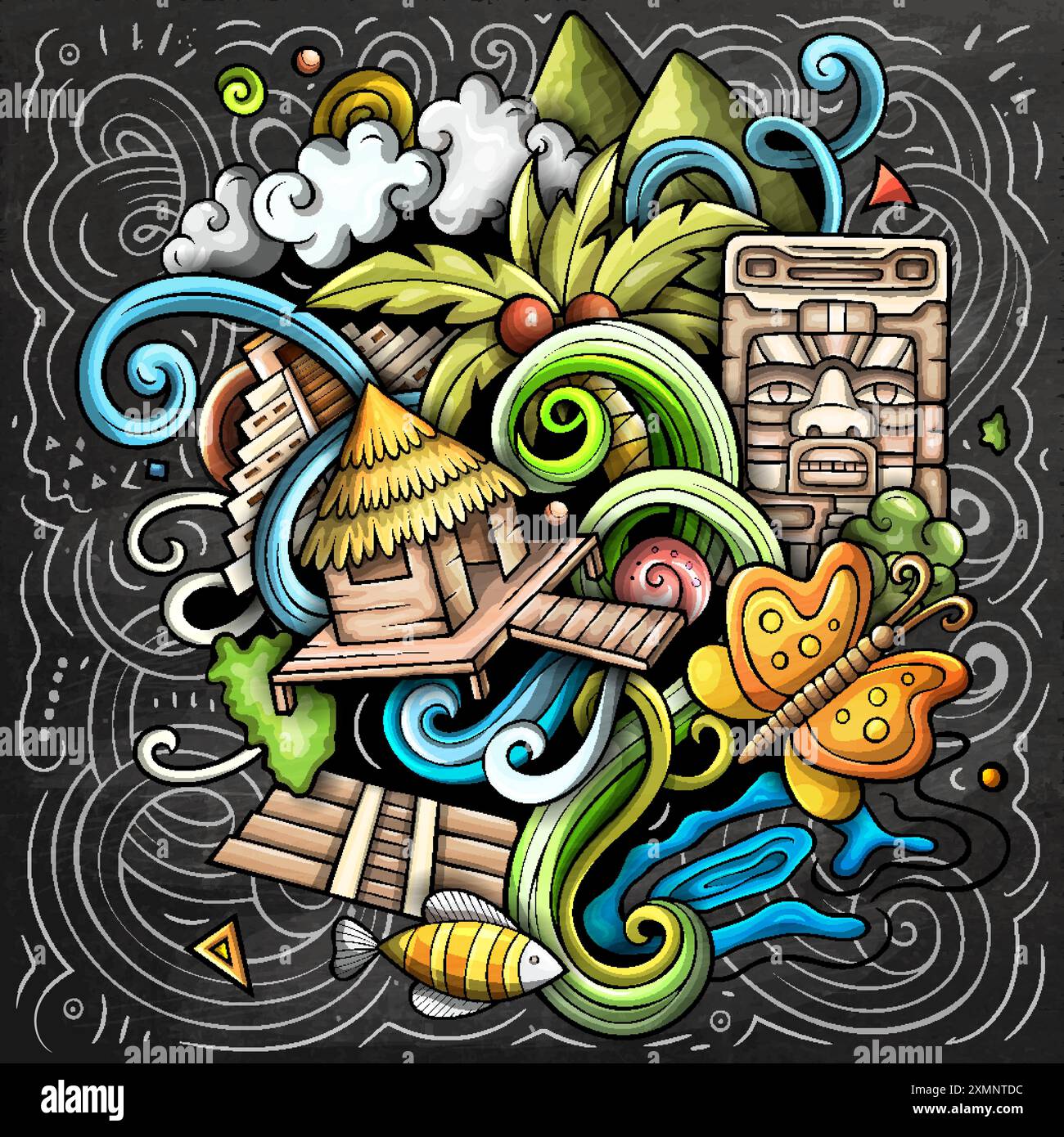 Central hole Stock Vector Images - Alamy