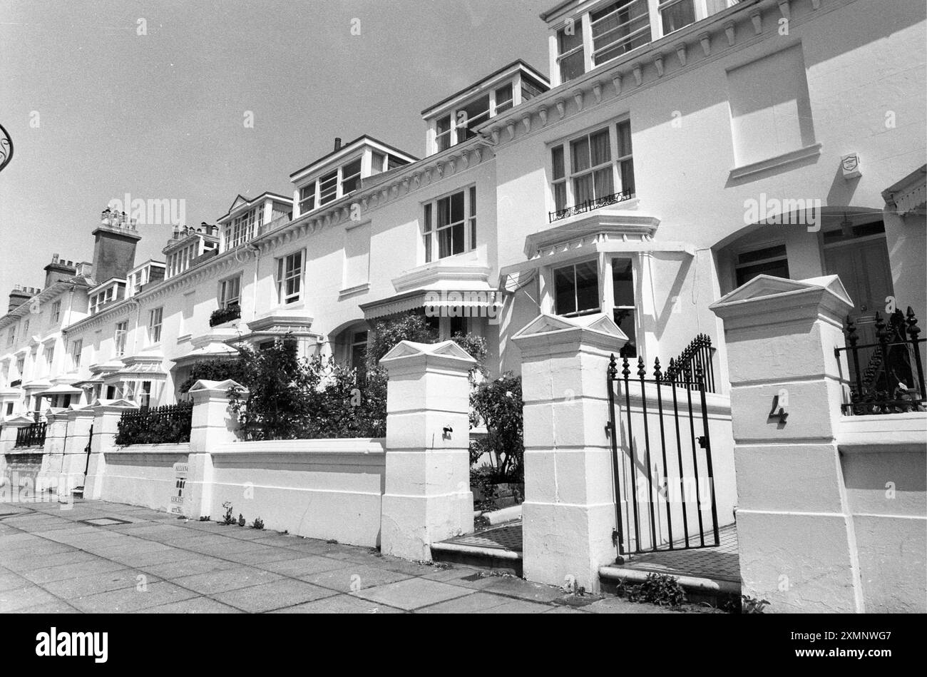 Victorian gate house Black and White Stock Photos & Images - Alamy