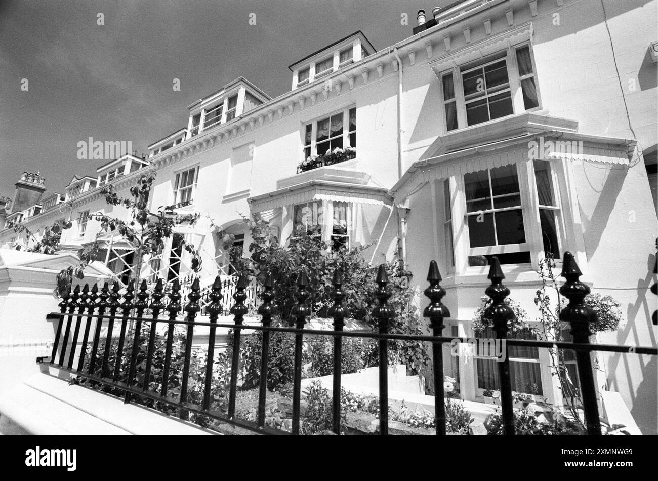 Clifton Terrace, Brighton, Victorian villas built in 1850s 1 July 1992 ...