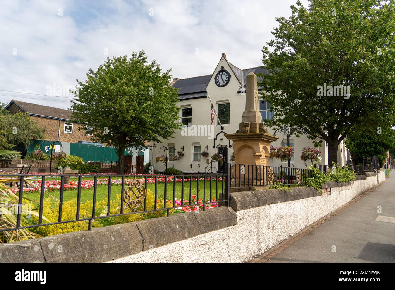 Ferryhill, County Durham, UK. Ferryhill Town Council Town Hall Stock ...
