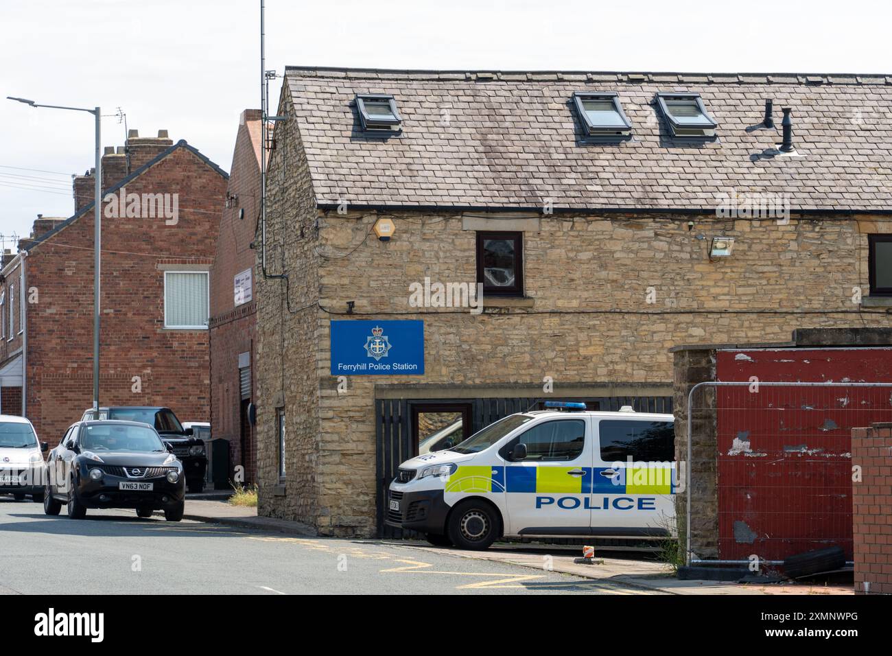 Ferryhill, County Durham, UK. Ferryhill Police Station, Durham ...