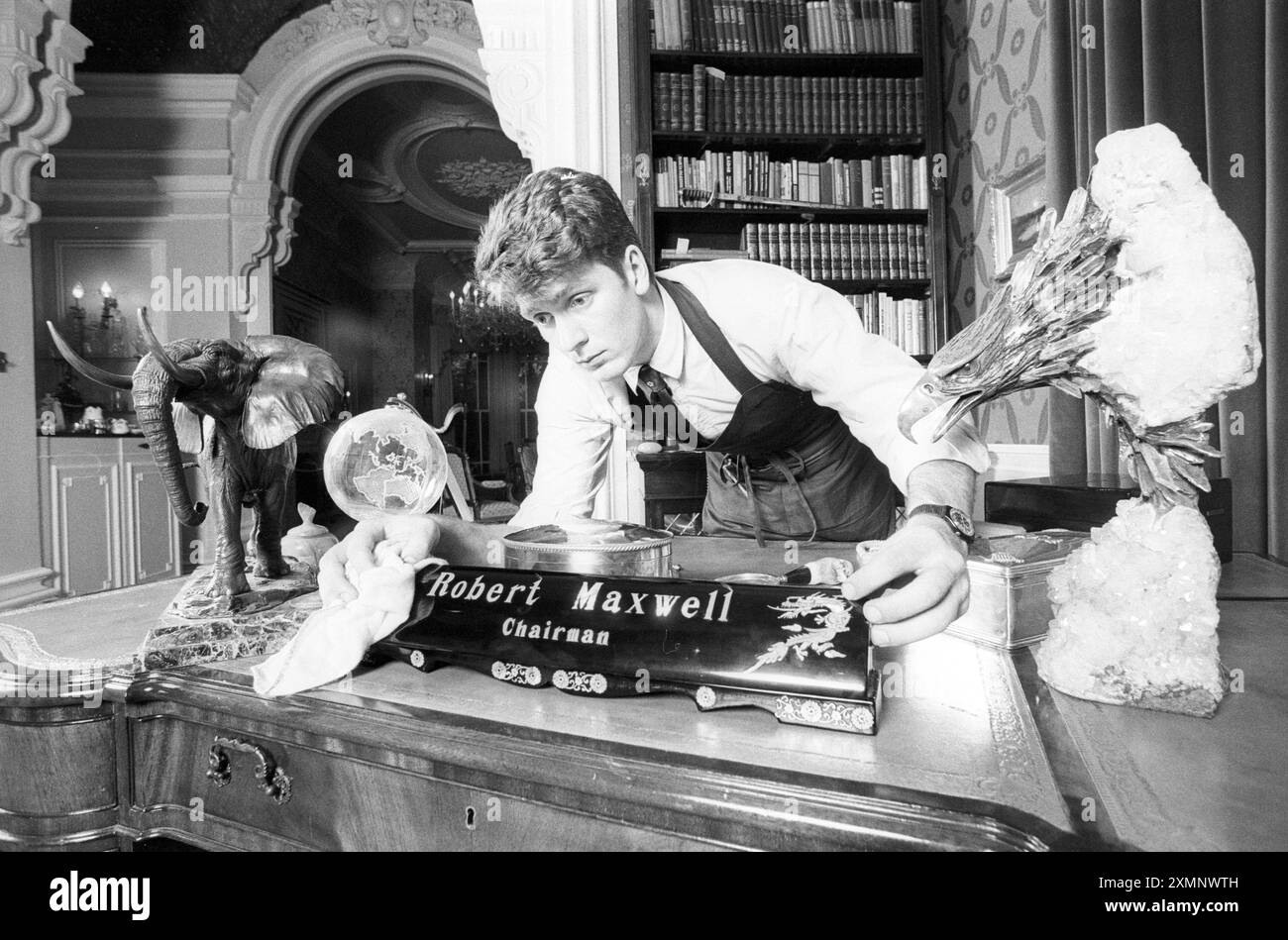 Robert maxwell home Black and White Stock Photos & Images - Alamy