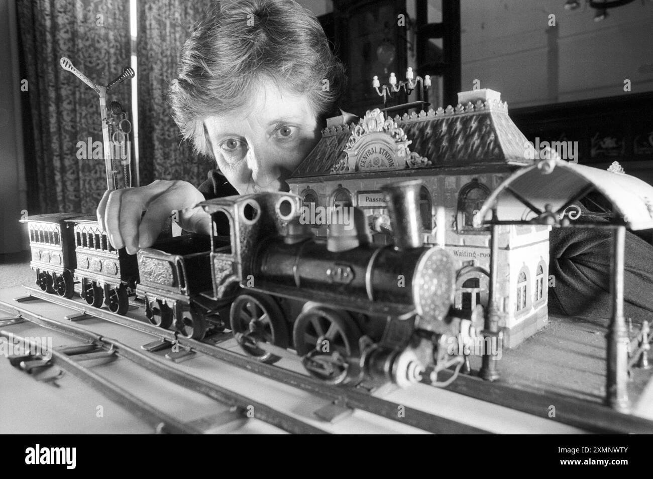 1990's train station Black and White Stock Photos & Images - Alamy