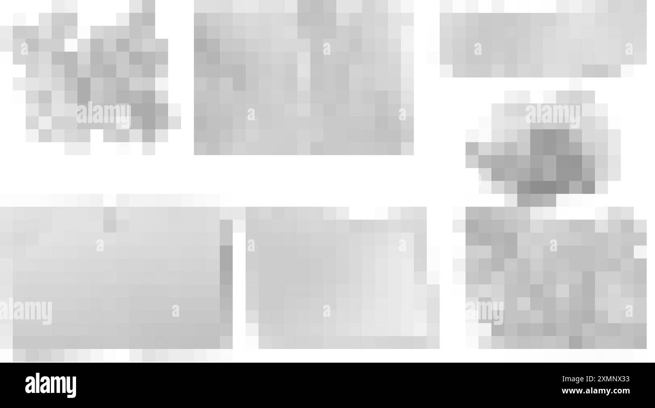 Realistic white paper. Crumpled and cut papers. Isolated blank notebook ...