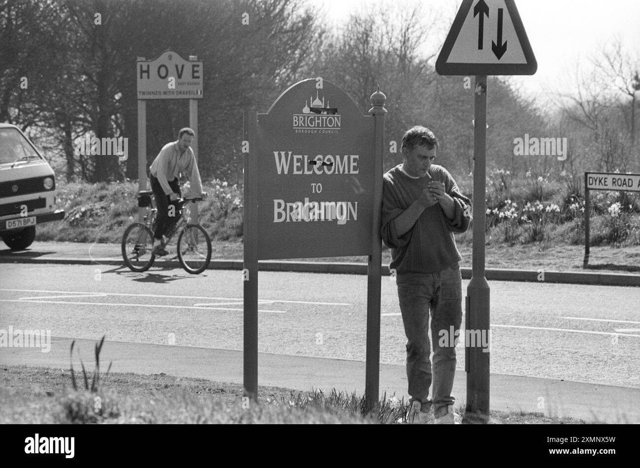 Welcome brighton hove sign hi-res stock photography and images - Alamy