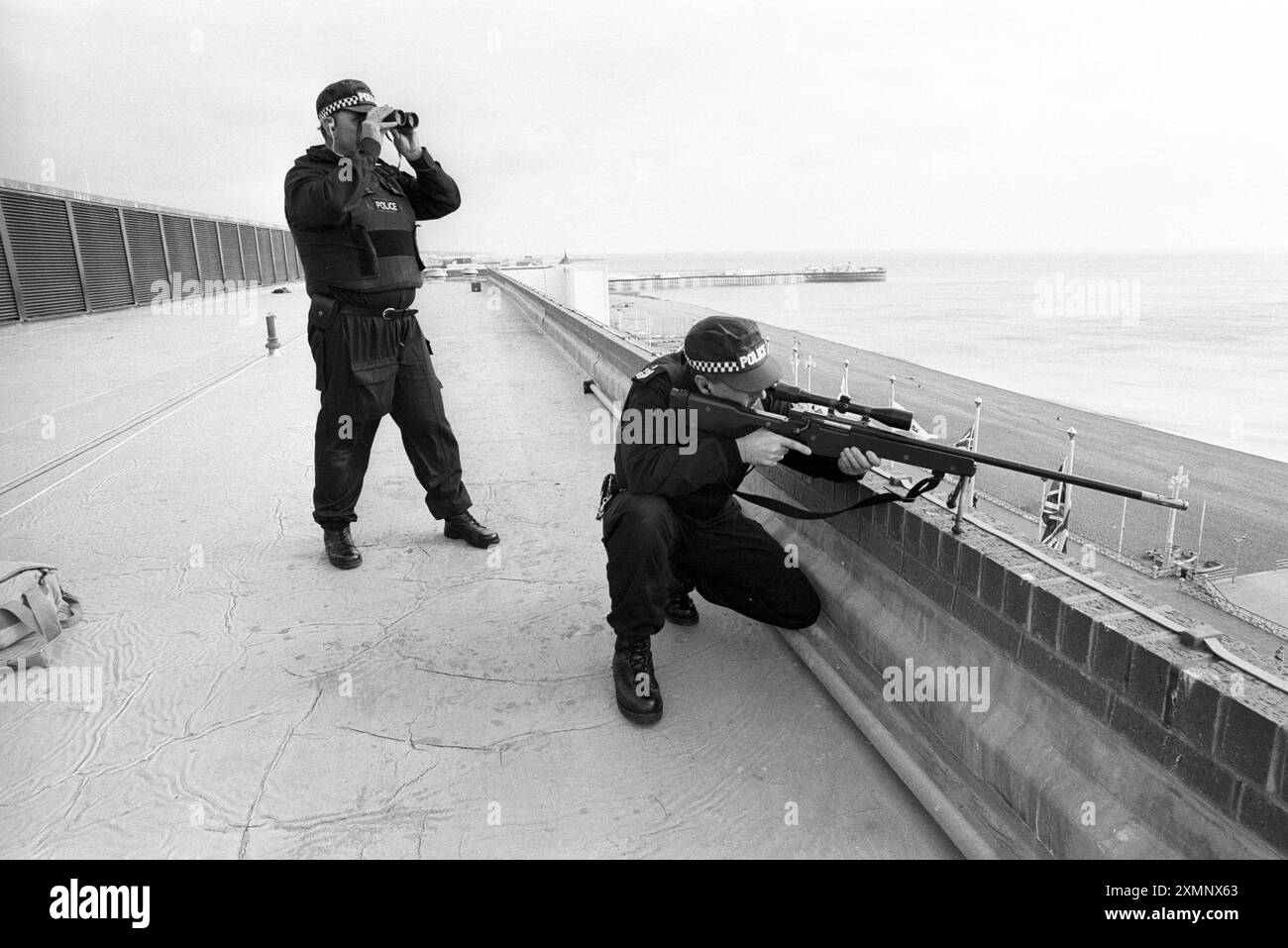 Police marksman , Brighton Armed Police Picture by Roger Bamber Undated ...