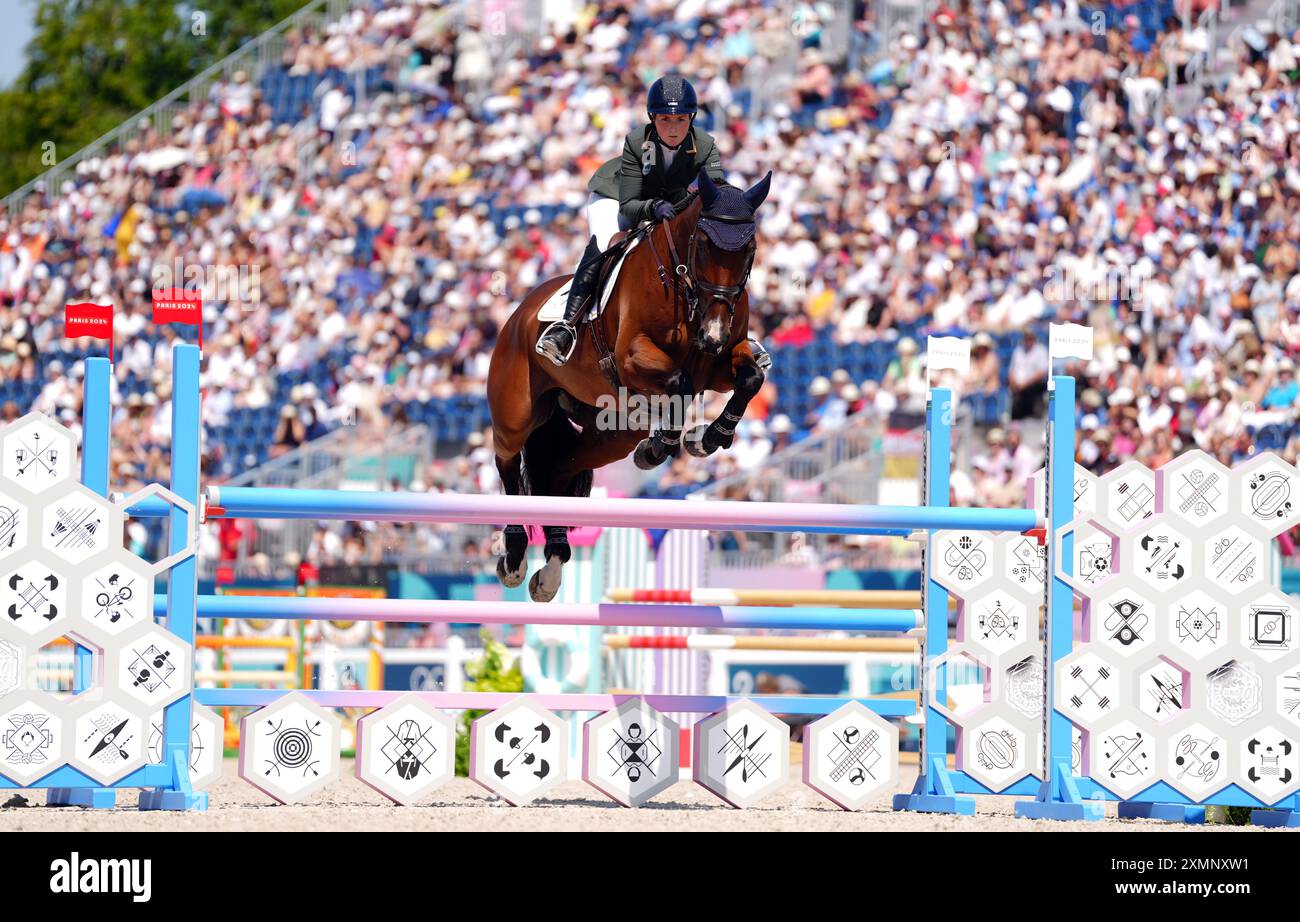 Ireland's Susannah Berry aboard Wellfields Lincoln during the Eventing ...