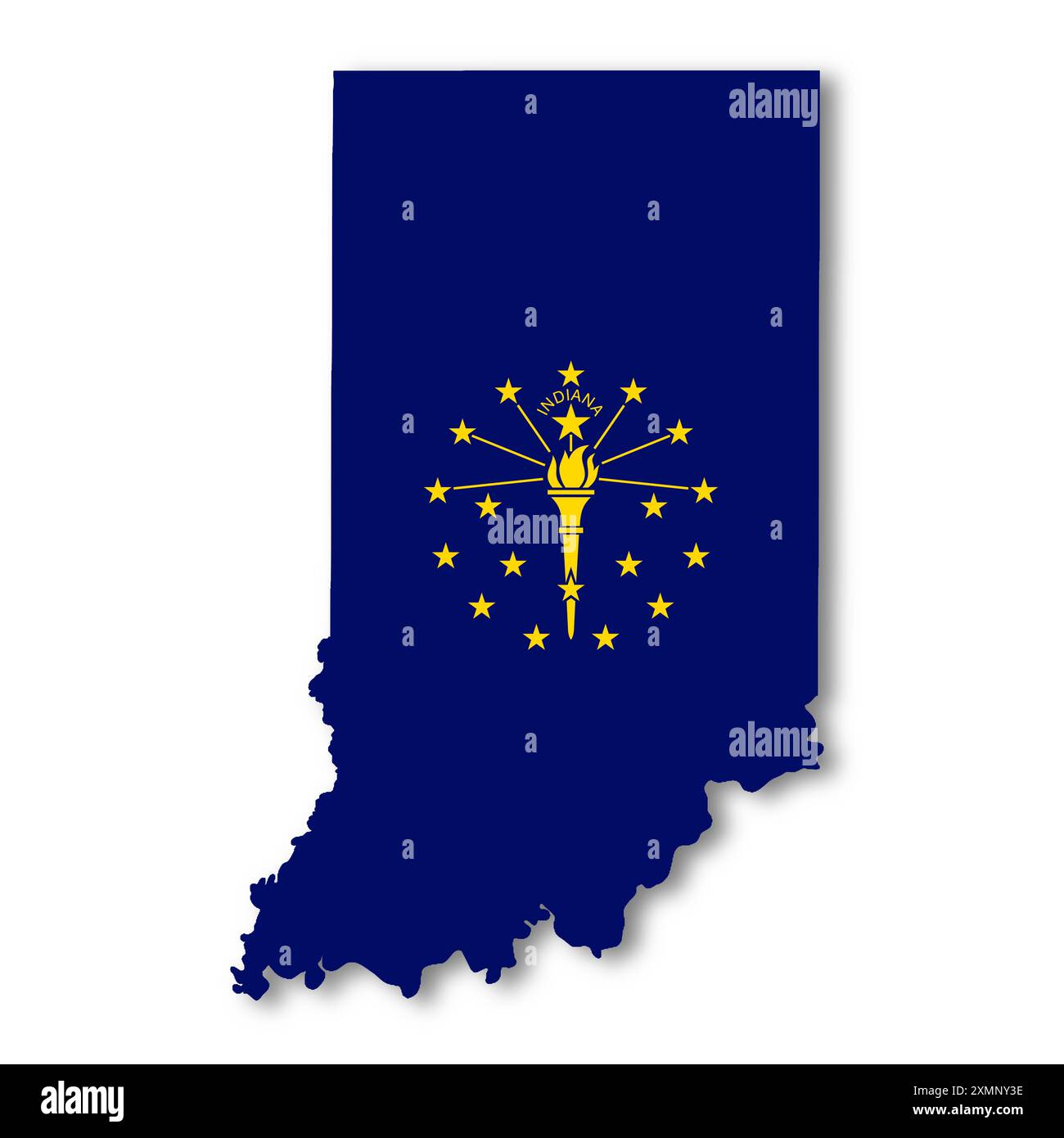 Indianapolis map us Cut Out Stock Images & Pictures - Alamy