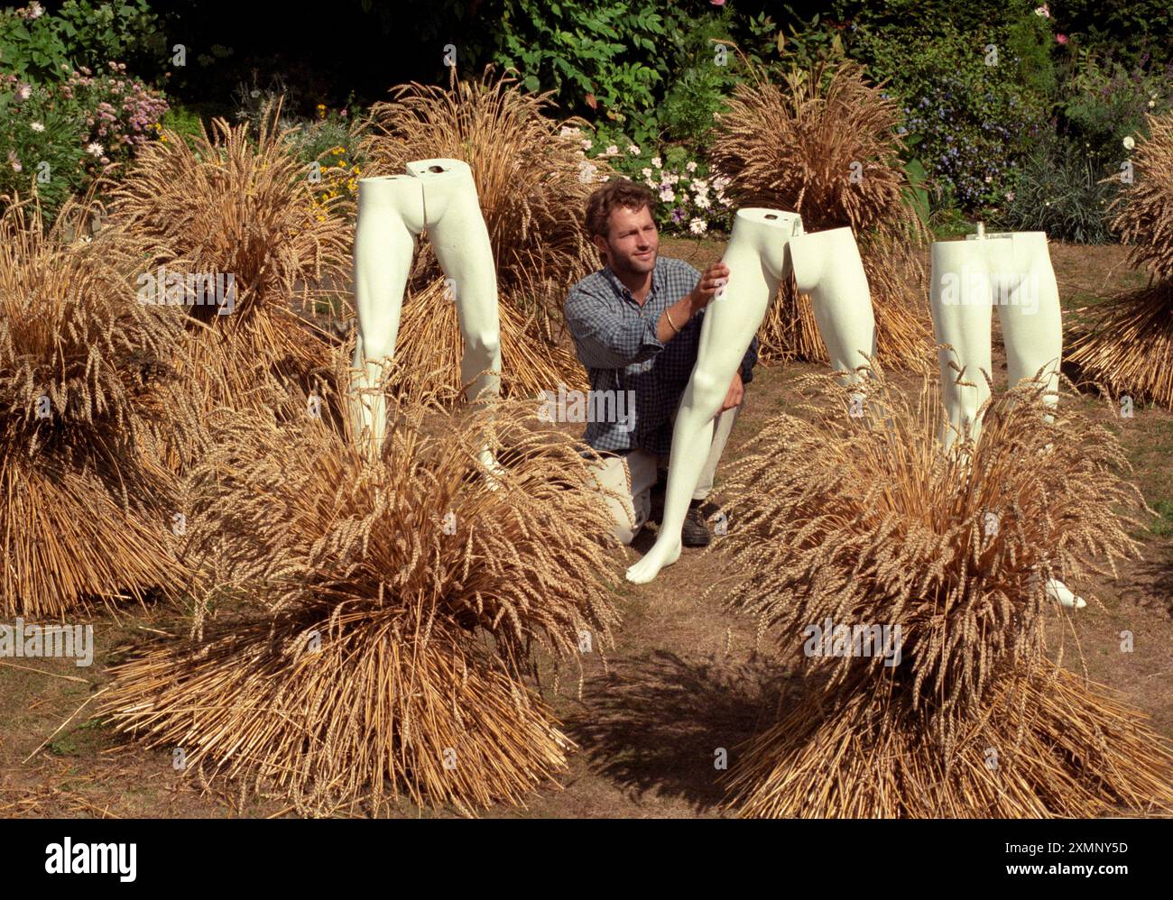 Arundel Festival Dummy LegsAn artwork in progress, using parts of shop ...