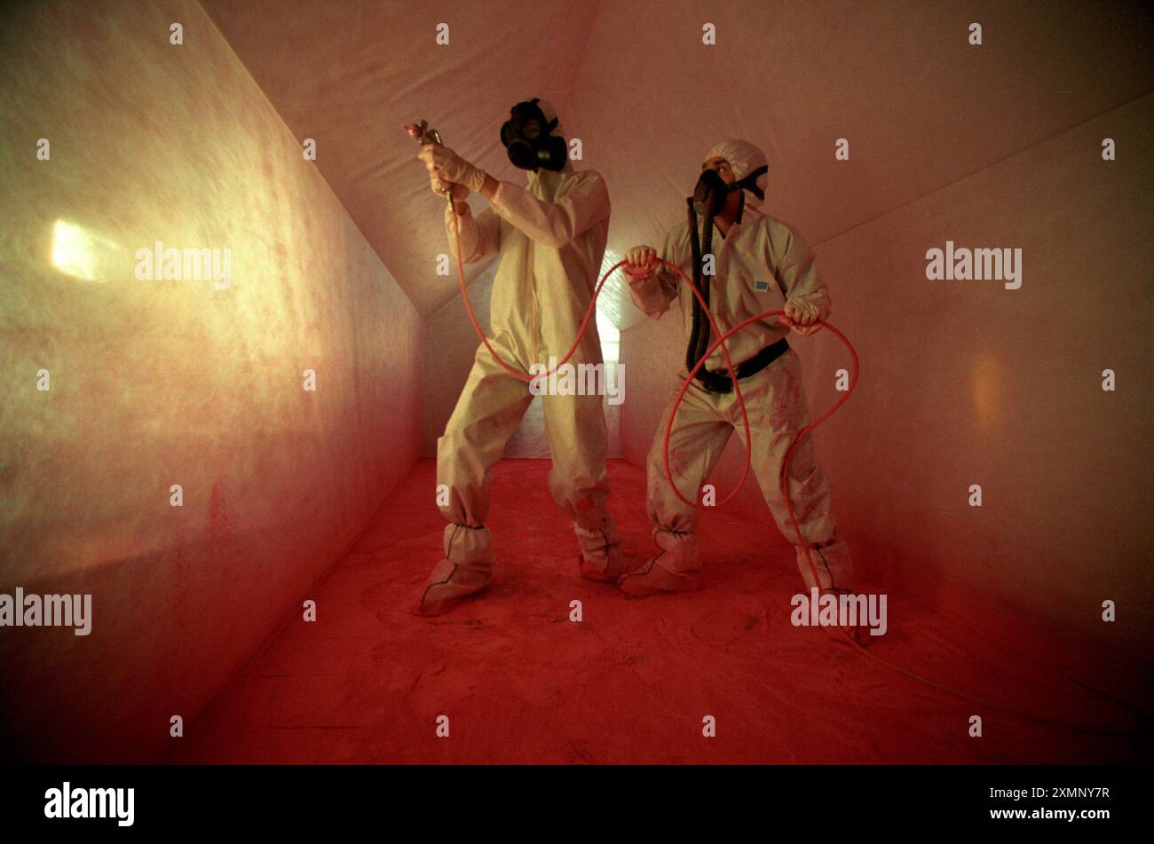 Paint spray gun installation hi-res stock photography and images - Alamy